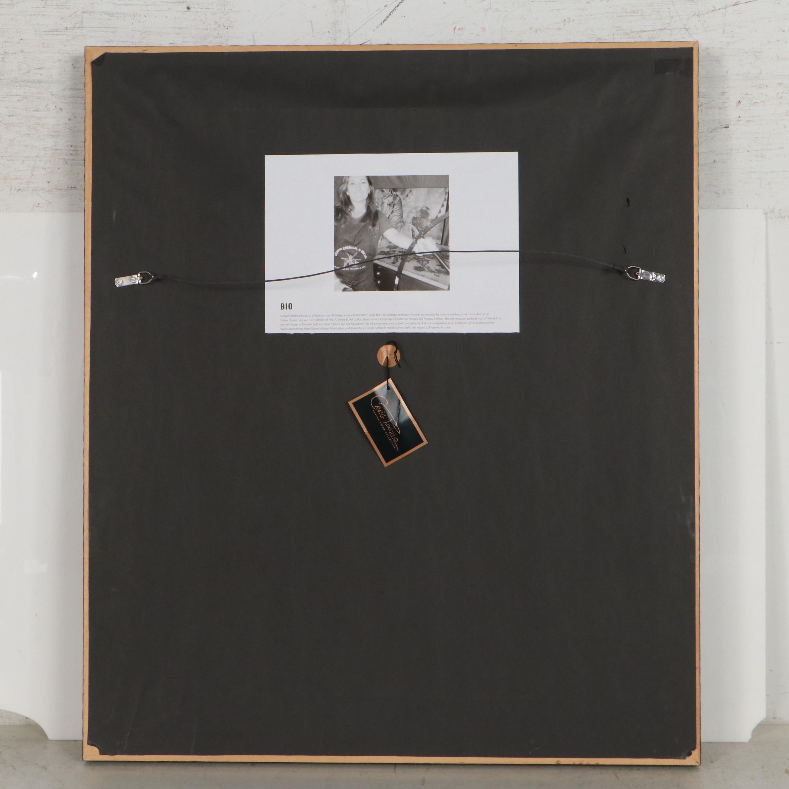 Susan Gillette Embellished Etching of Bust | EBTH