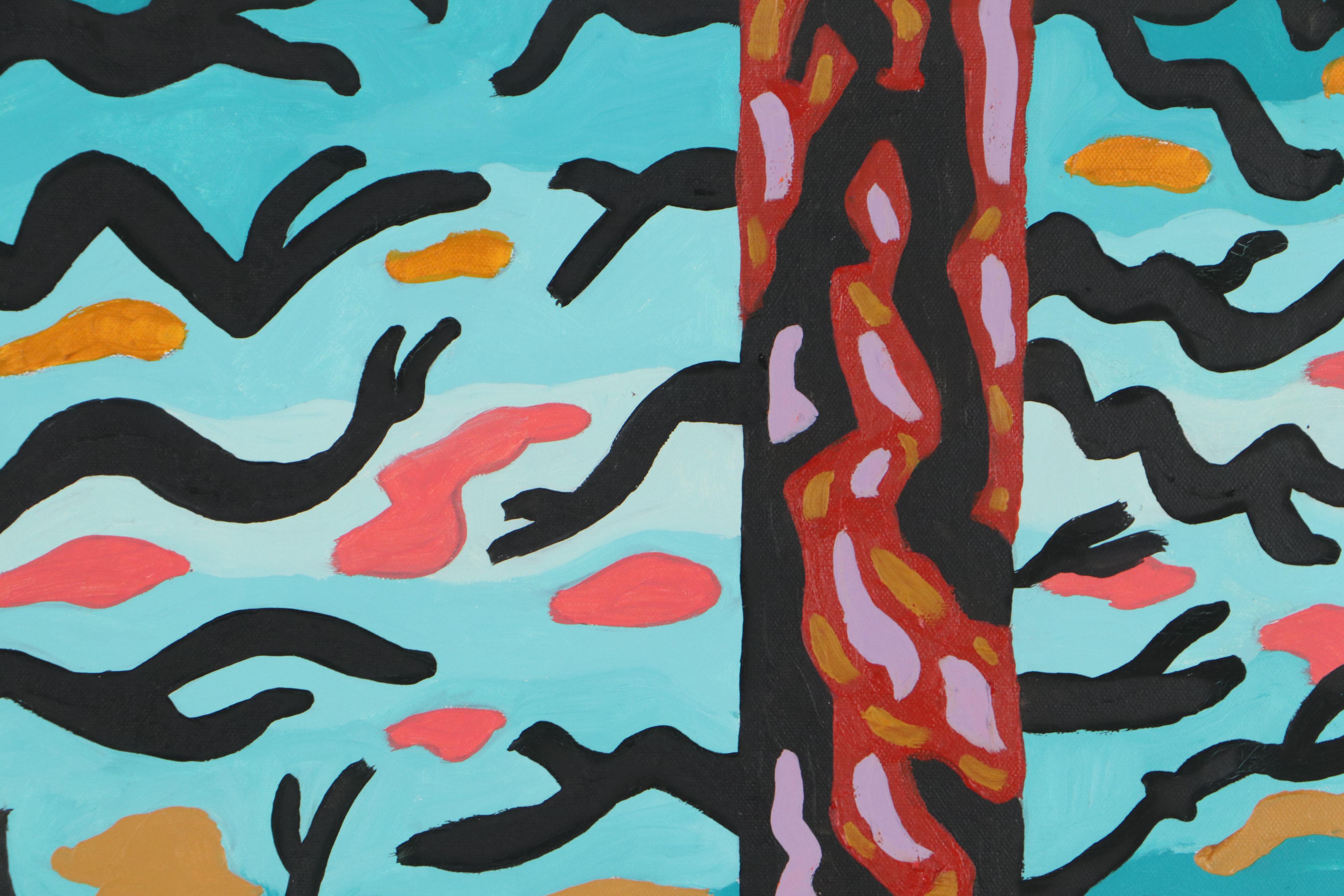 Tony Graff Acrylic Painting "Northern Woods" | EBTH