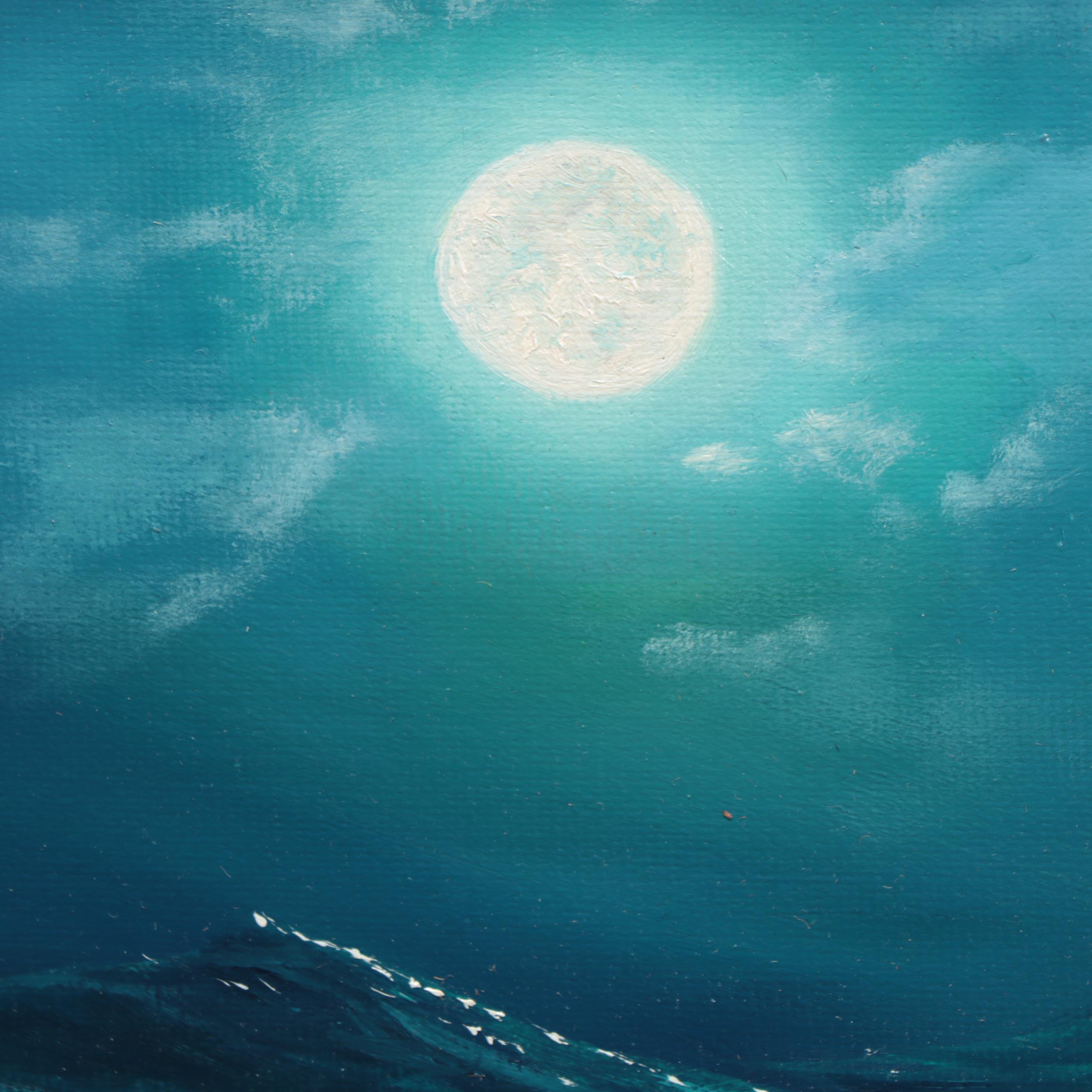 Jevgenijus Litvinas Oil Painting "Moonlight," 2022 | EBTH