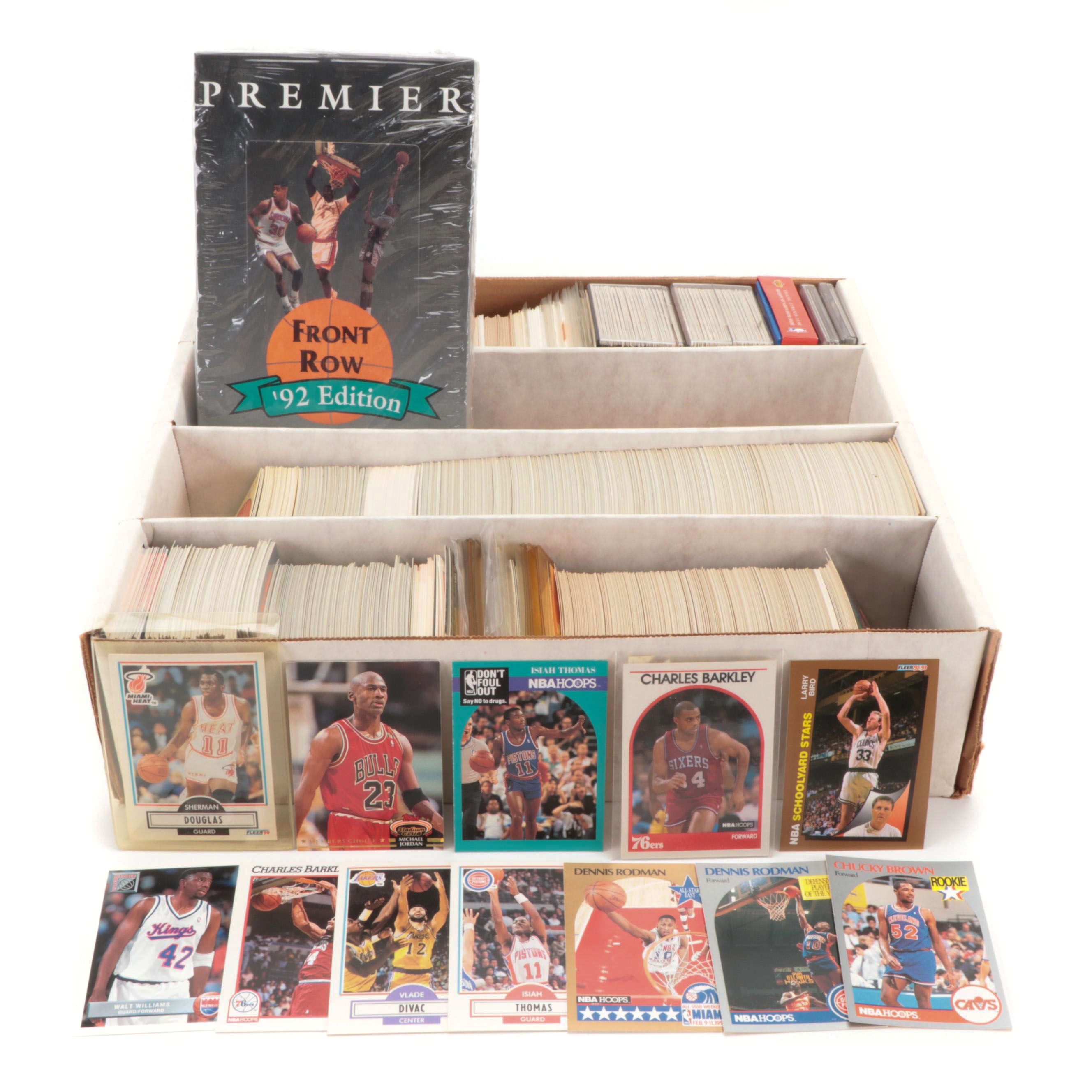 1992 Sealed Front Row Box, More Basketball Cards With Jordan and More ...