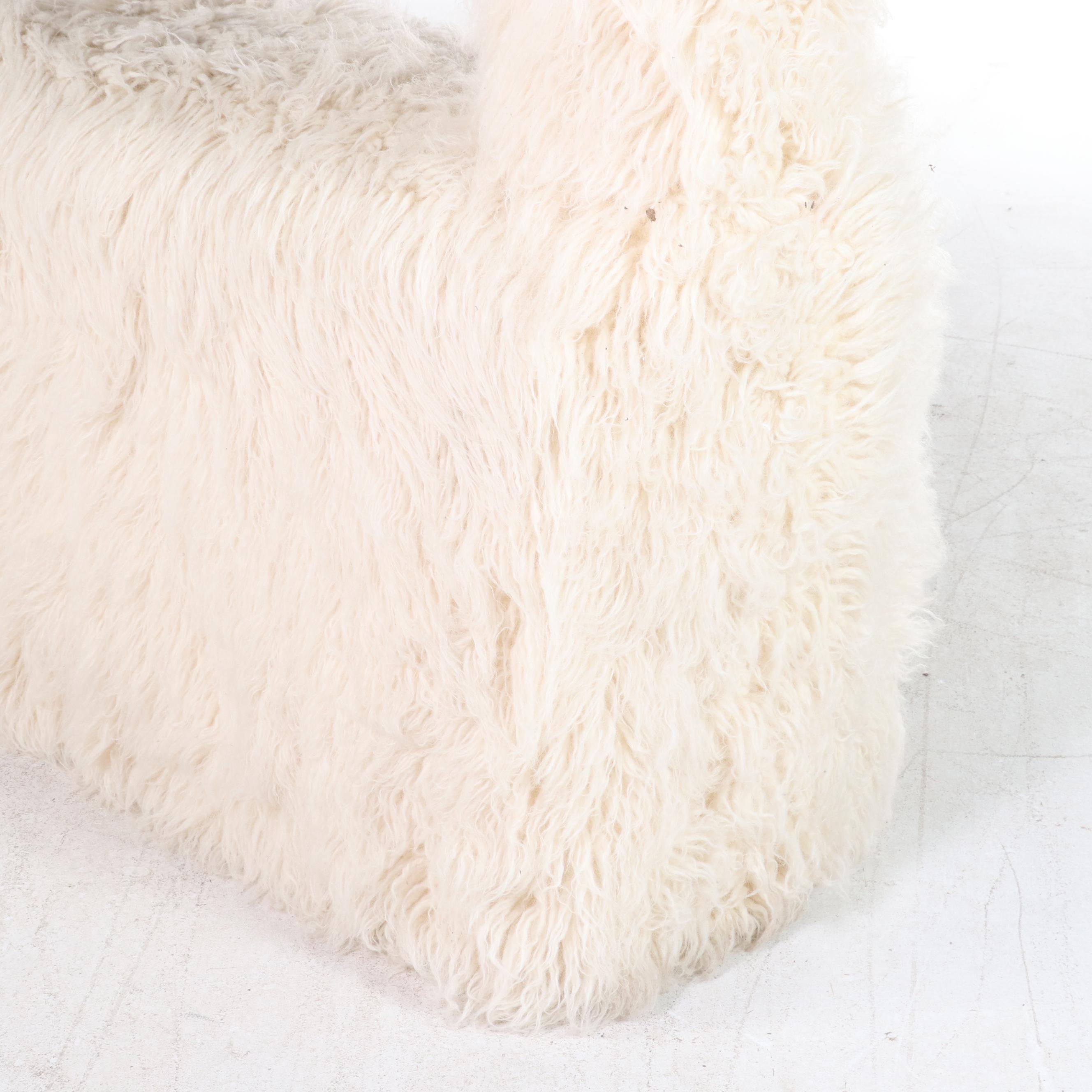 Edna Cataldo Double Llama-Form Bench with Ceramic Faces | EBTH