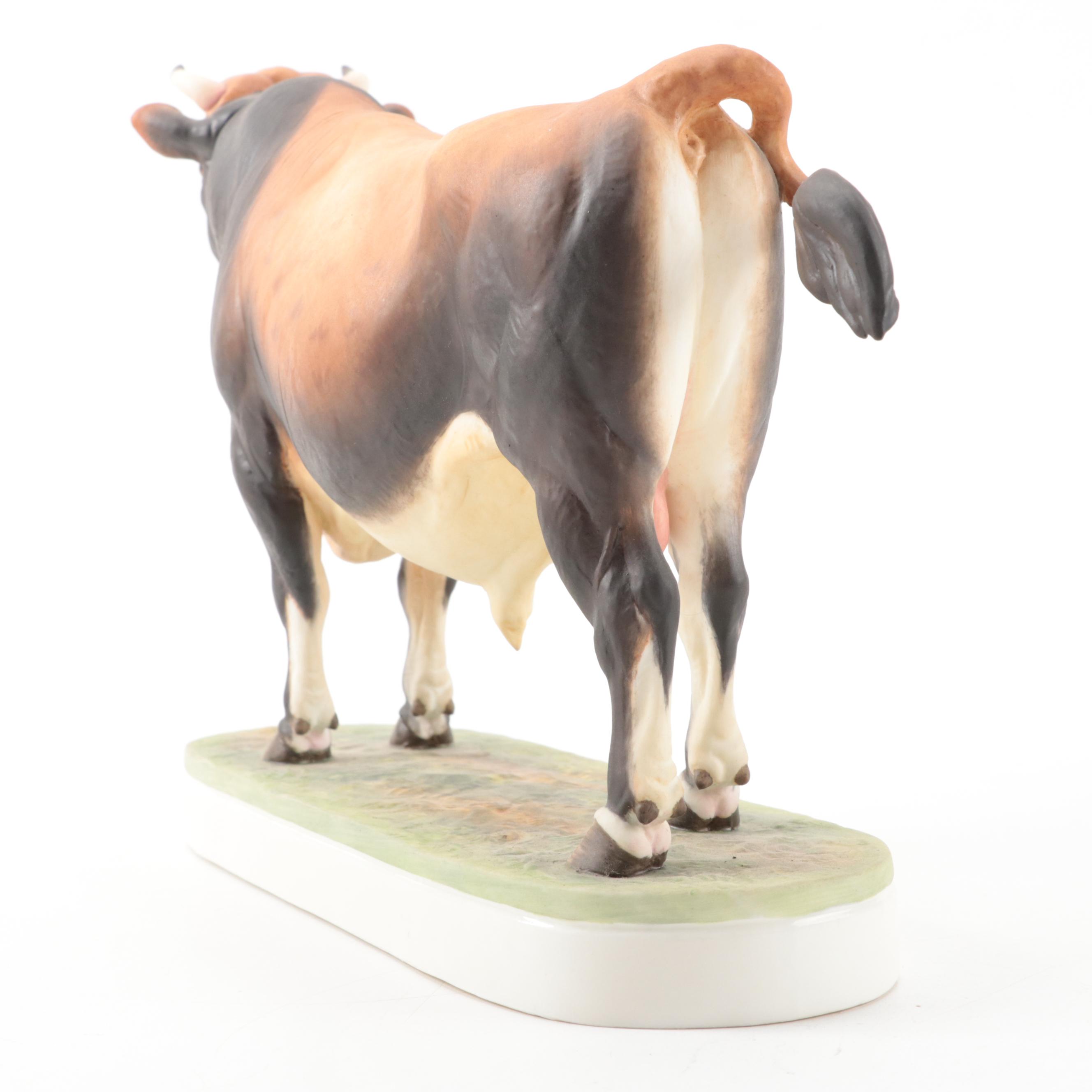 Royal Doulton "Jersey Bull" Bone China Figure Designed by Doris Lindner ...