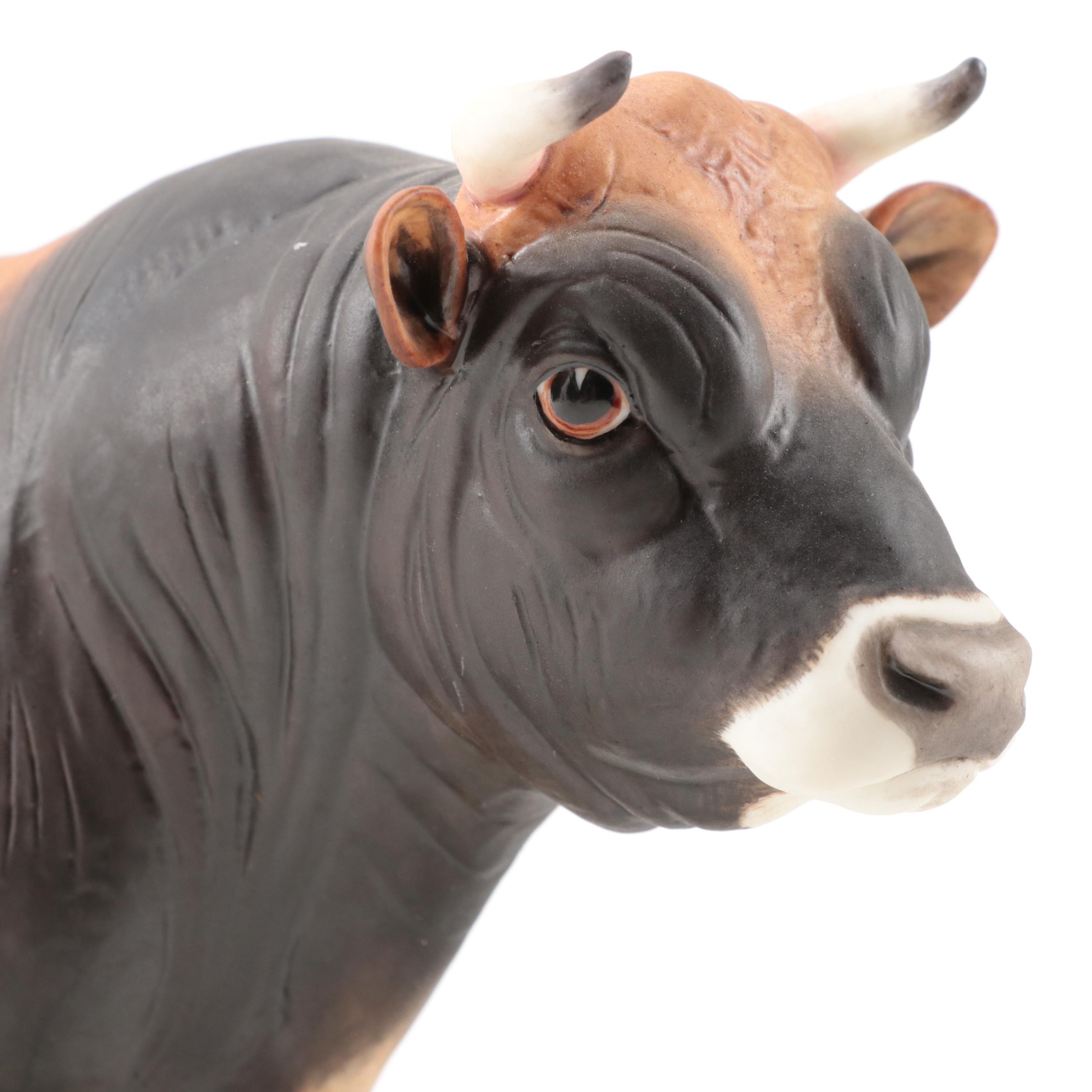 Royal Doulton "Jersey Bull" Bone China Figure Designed by Doris Lindner ...