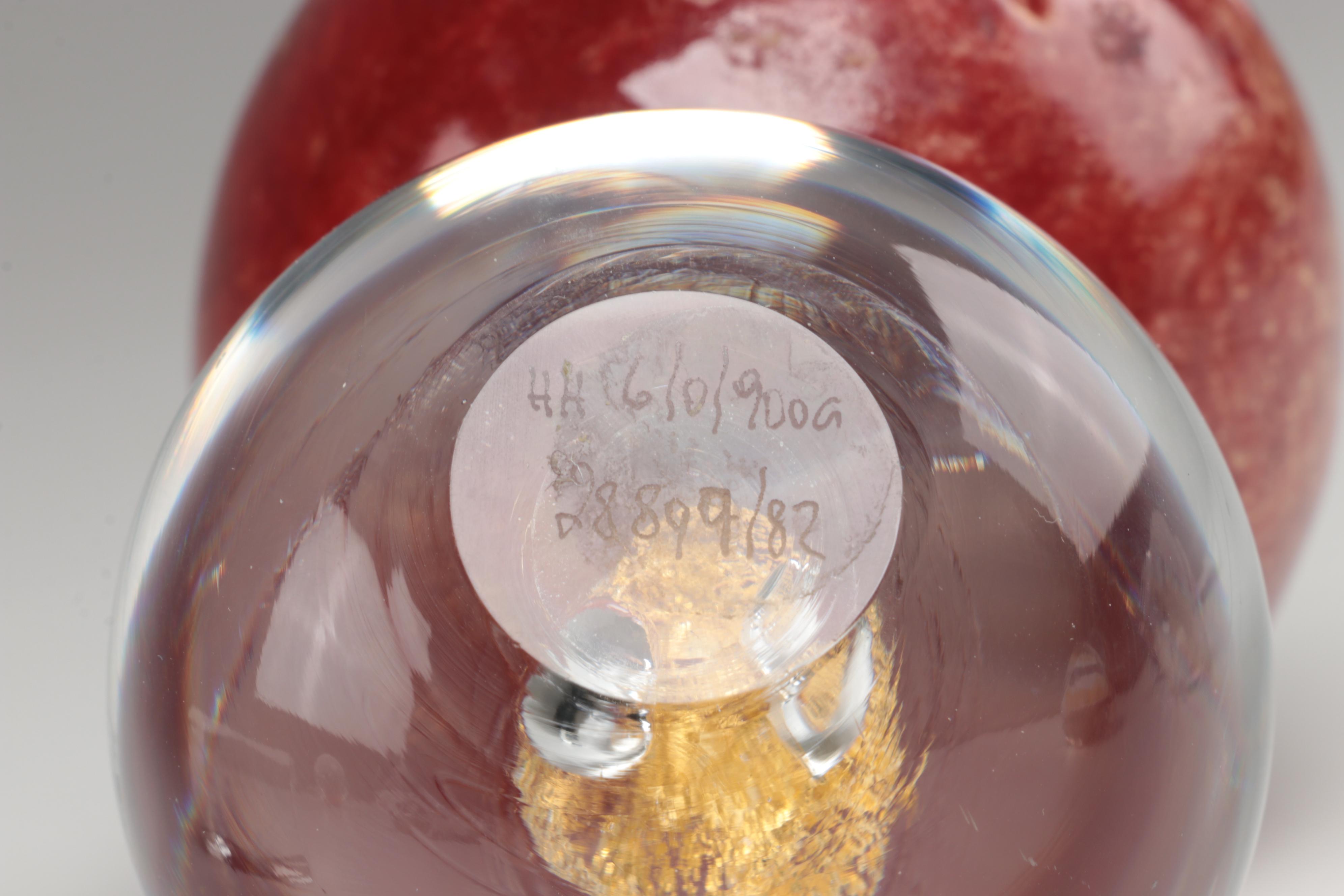 Waterford Crystal American Flag Paperweight with Other Art Glass ...