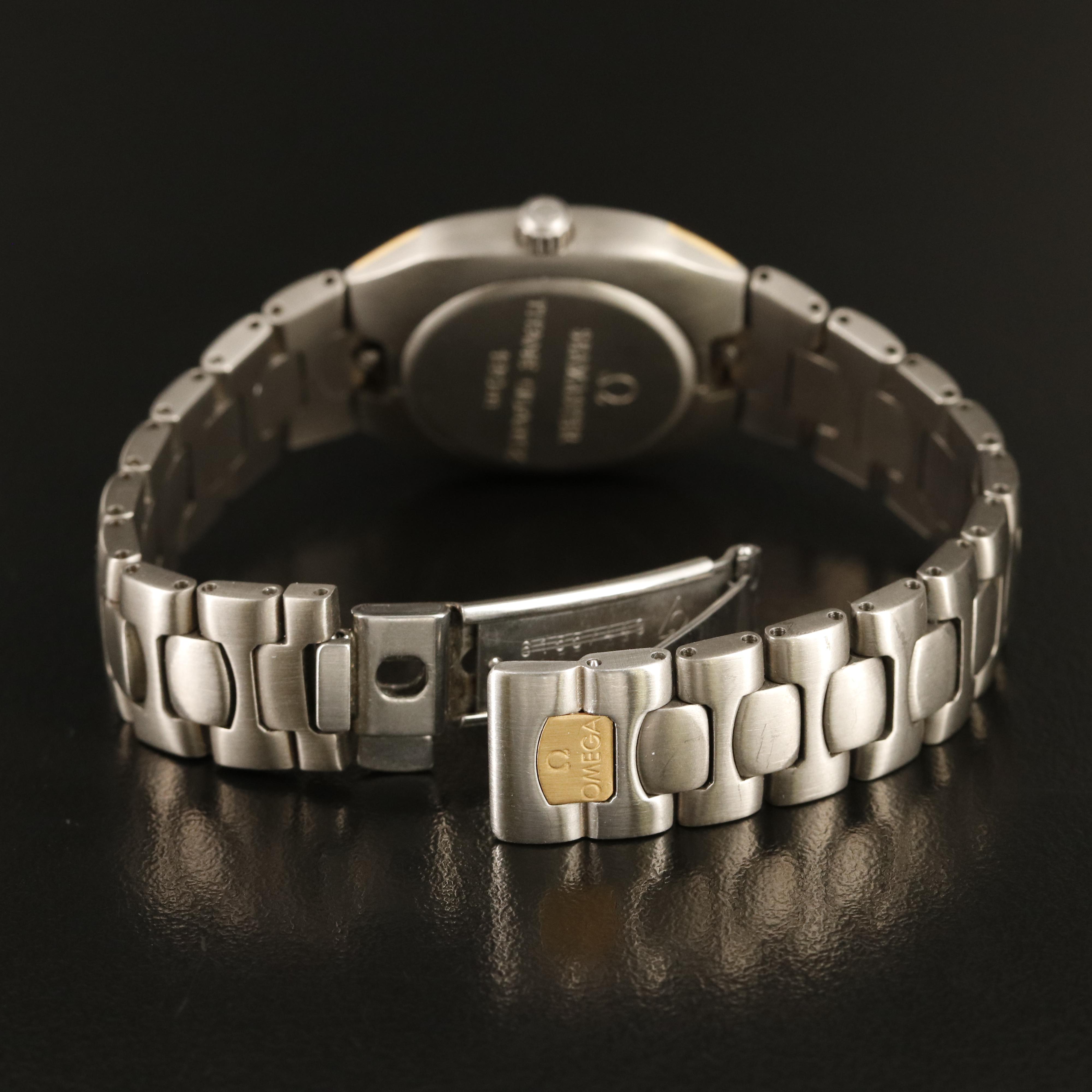 Titanium and 18K Omega Seamaster Polaris with an ETA Quartz Movement | EBTH