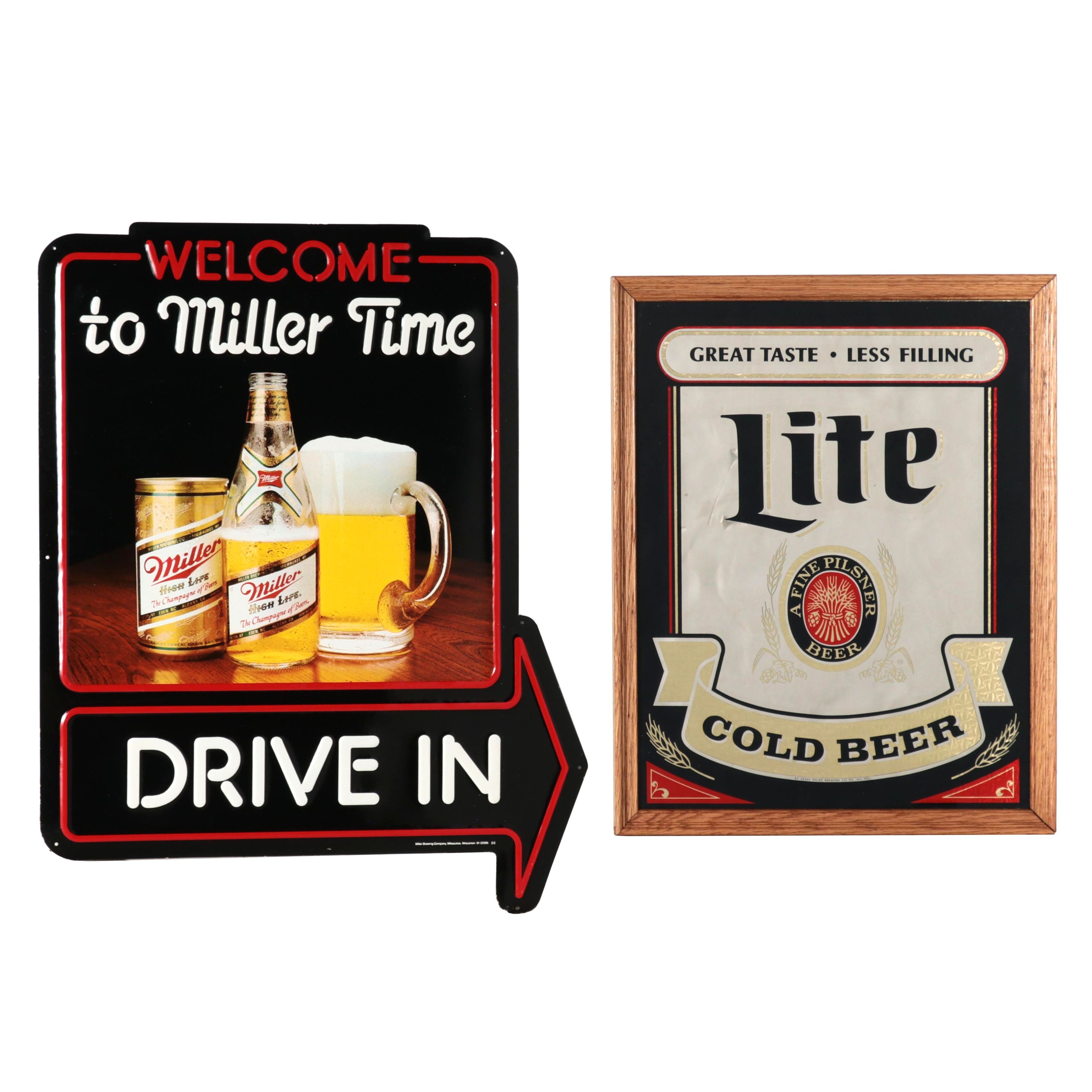 Miller Lite Beer Signs | EBTH
