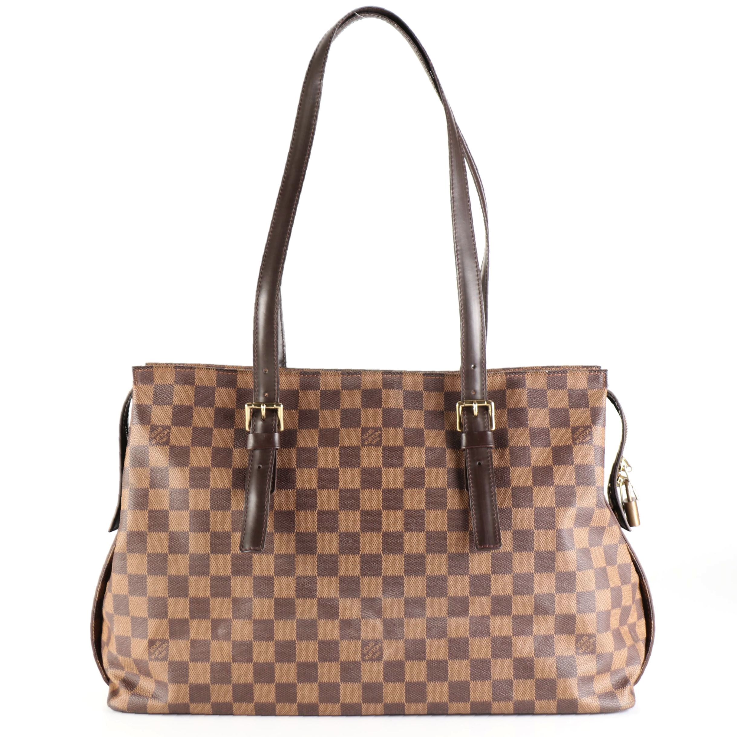 Louis Vuitton Chelsea Zip Tote in Damier Ebene | EBTH