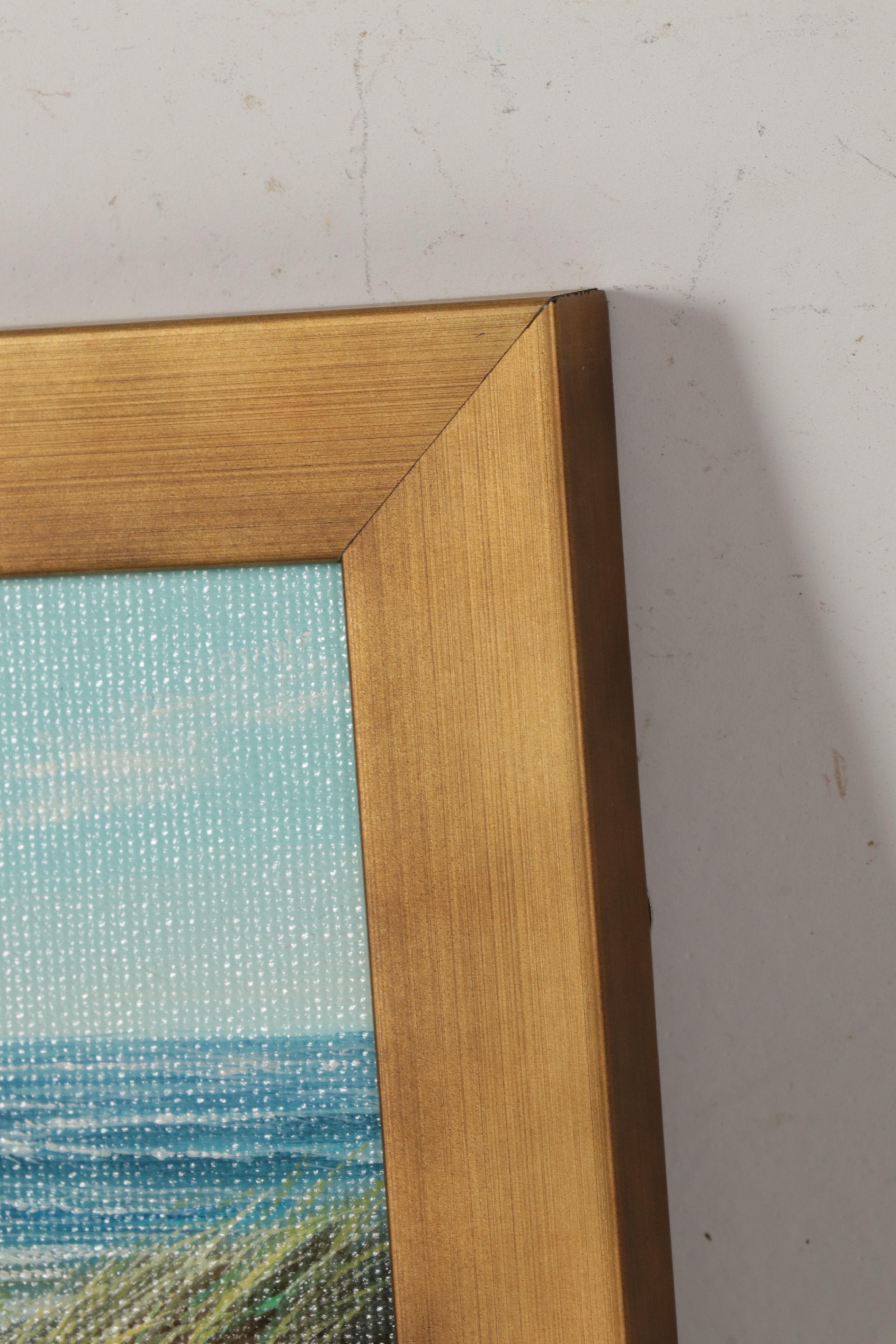 Jevgenijus Litvinas Oil Painting "Sea Dunes," 2022 | EBTH