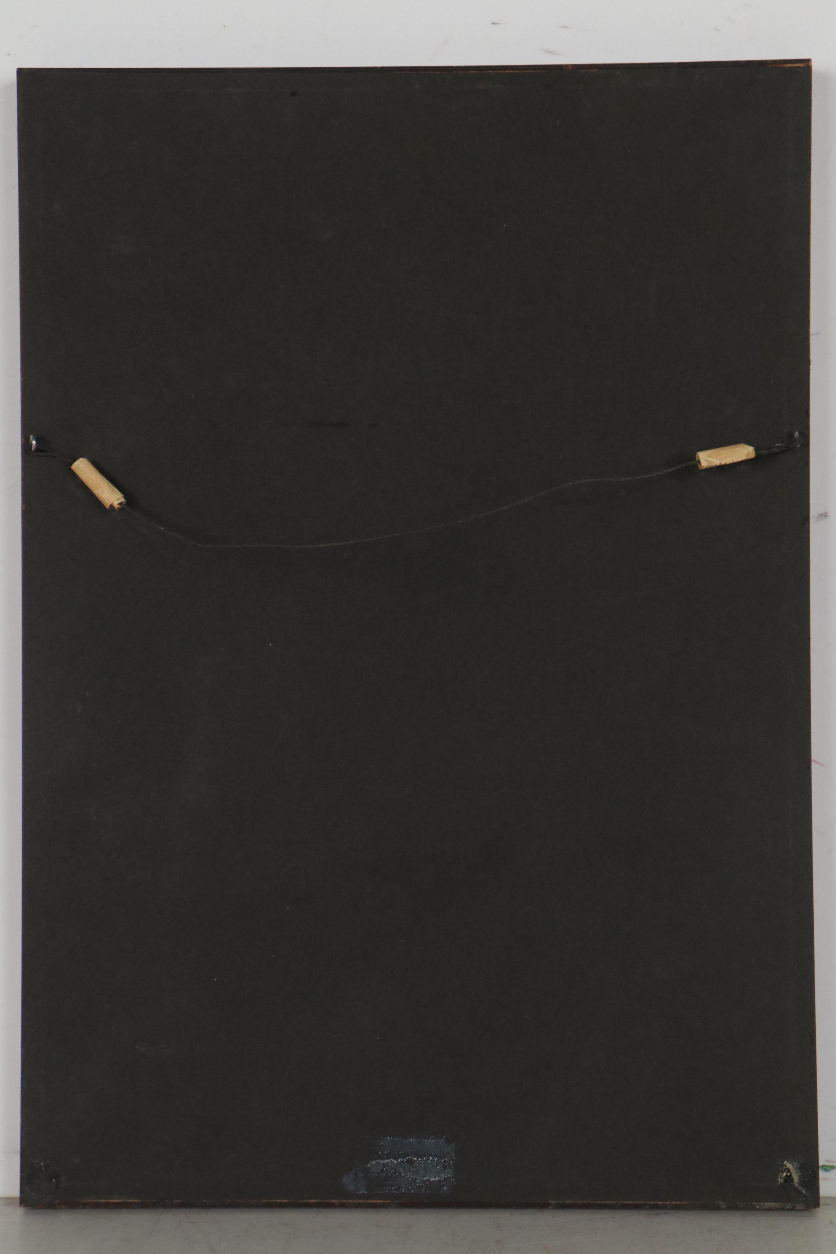 Columbus Knox Portrait Watercolor Painting of a Recorder Player | EBTH