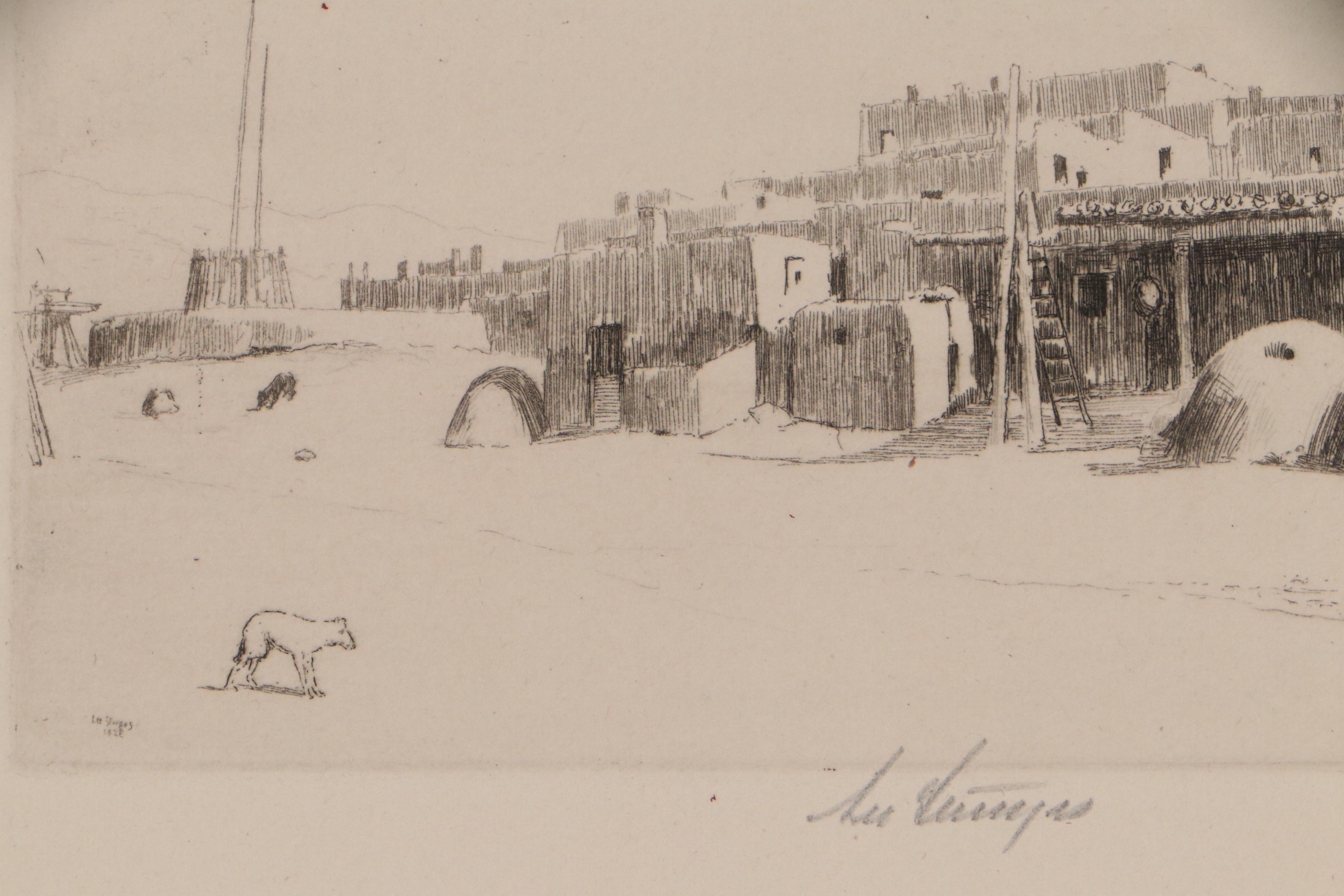 Lee Sturges Landscape Etchings, Early 20th Century | EBTH