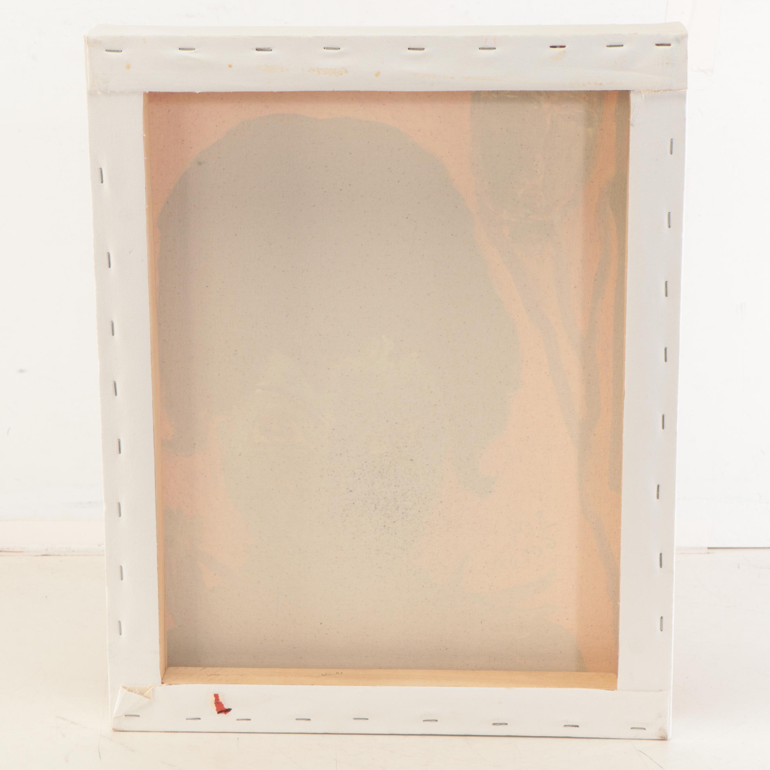 Jim Guest Figural Acrylic Painting | EBTH