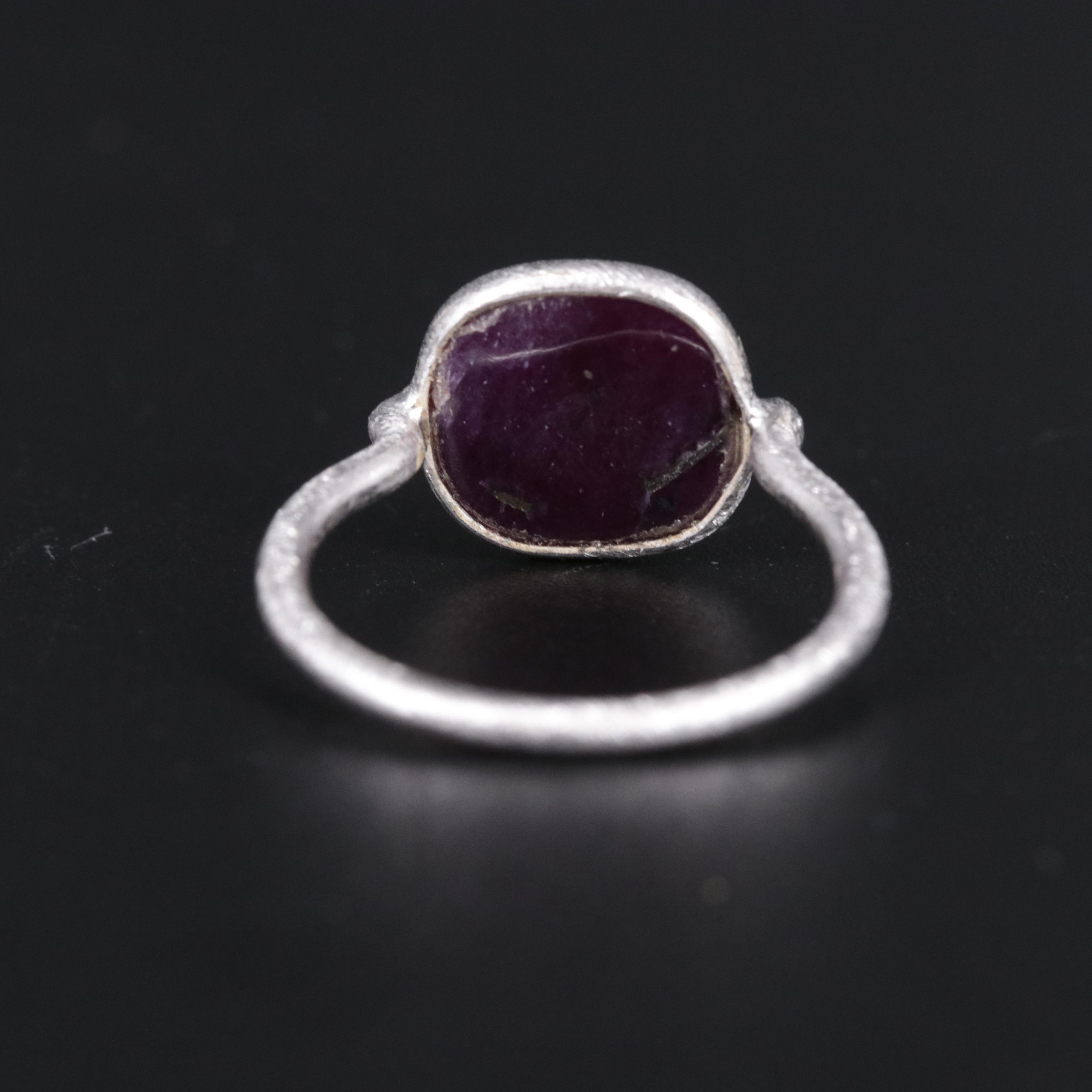 Sterling Silver Ruby Ring | Everything But The House