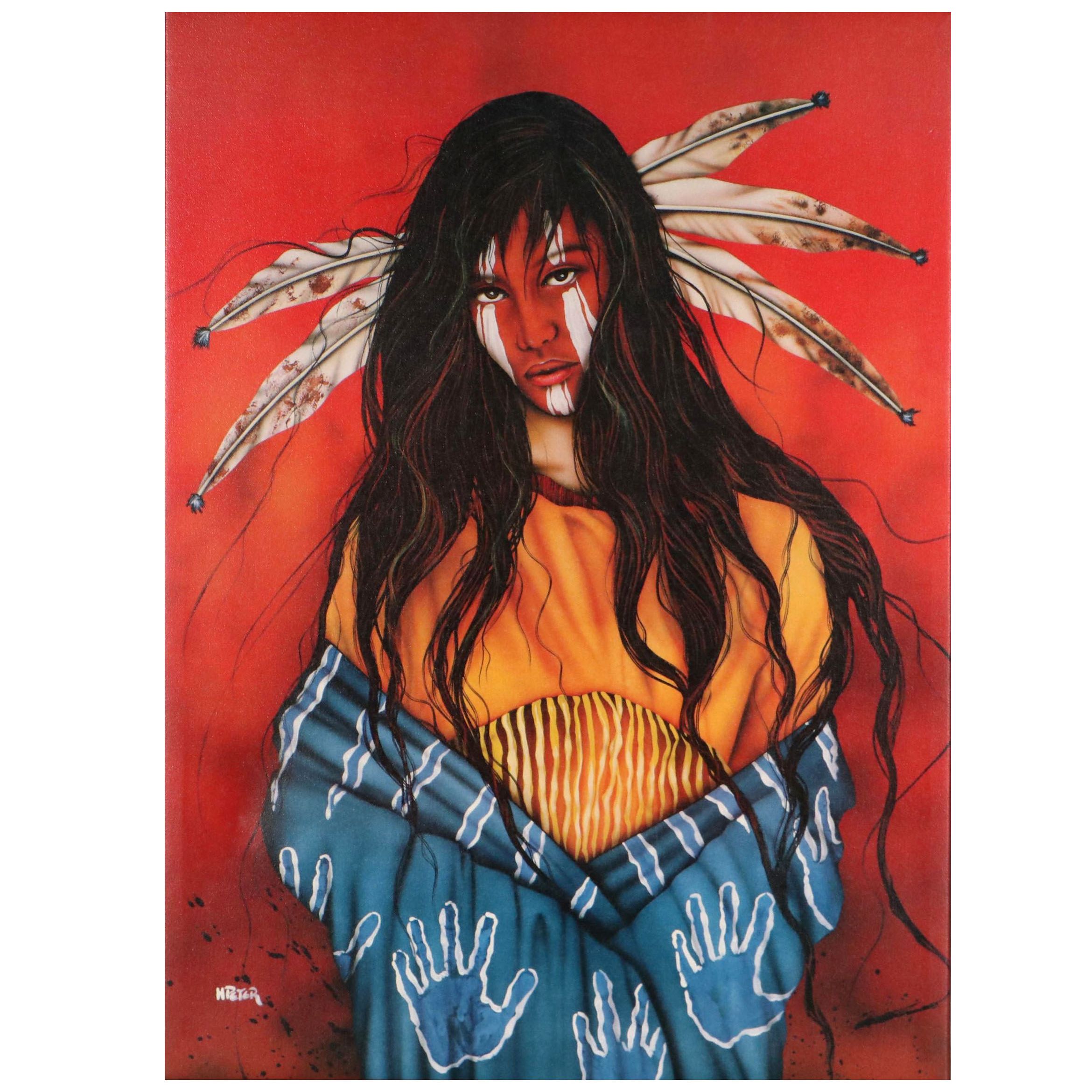 Henri Peter Offset Lithograph "Cascada de Amor," 1996 | EBTH