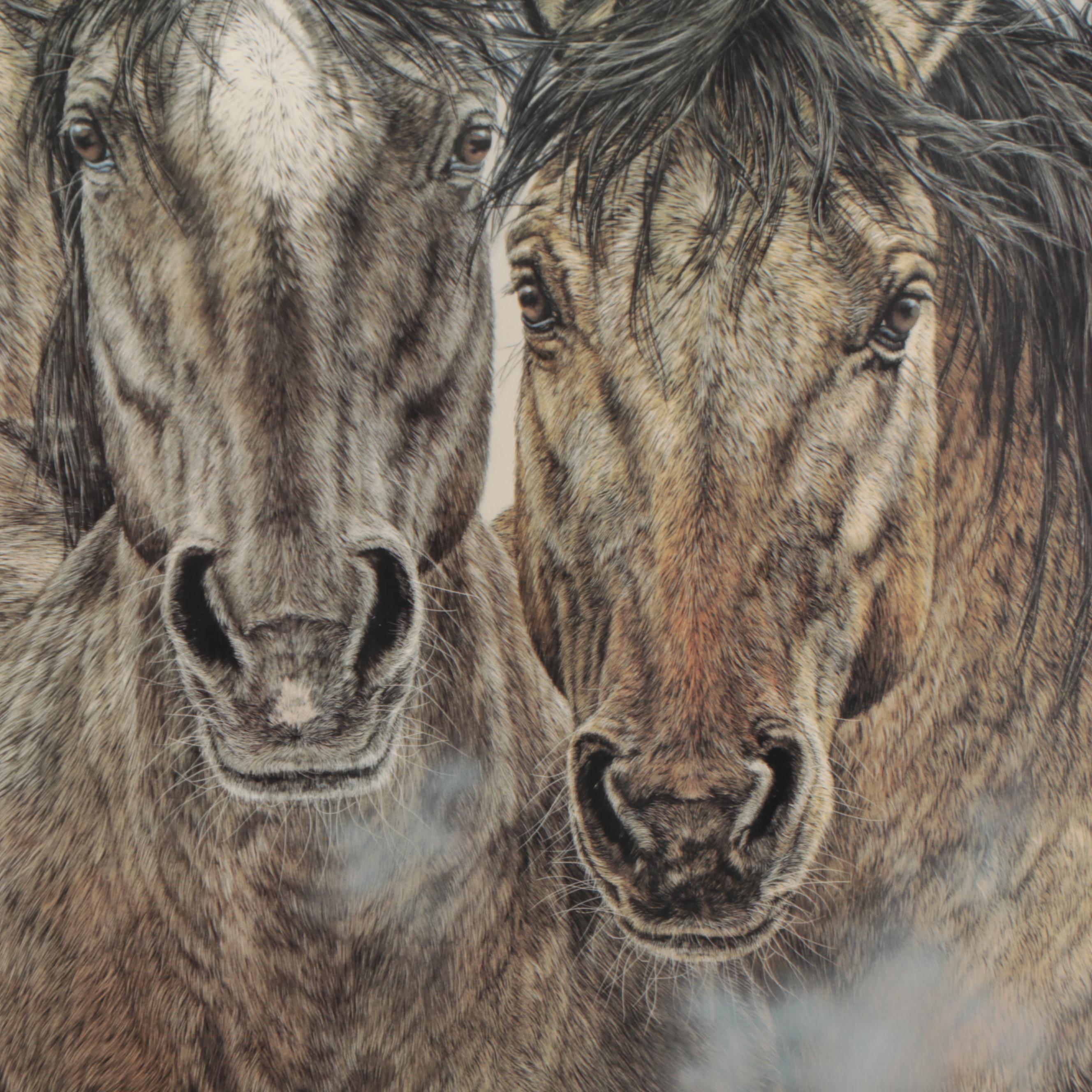 Judy Larson Offset Lithograph "Pryor Commitment," 1997 | EBTH