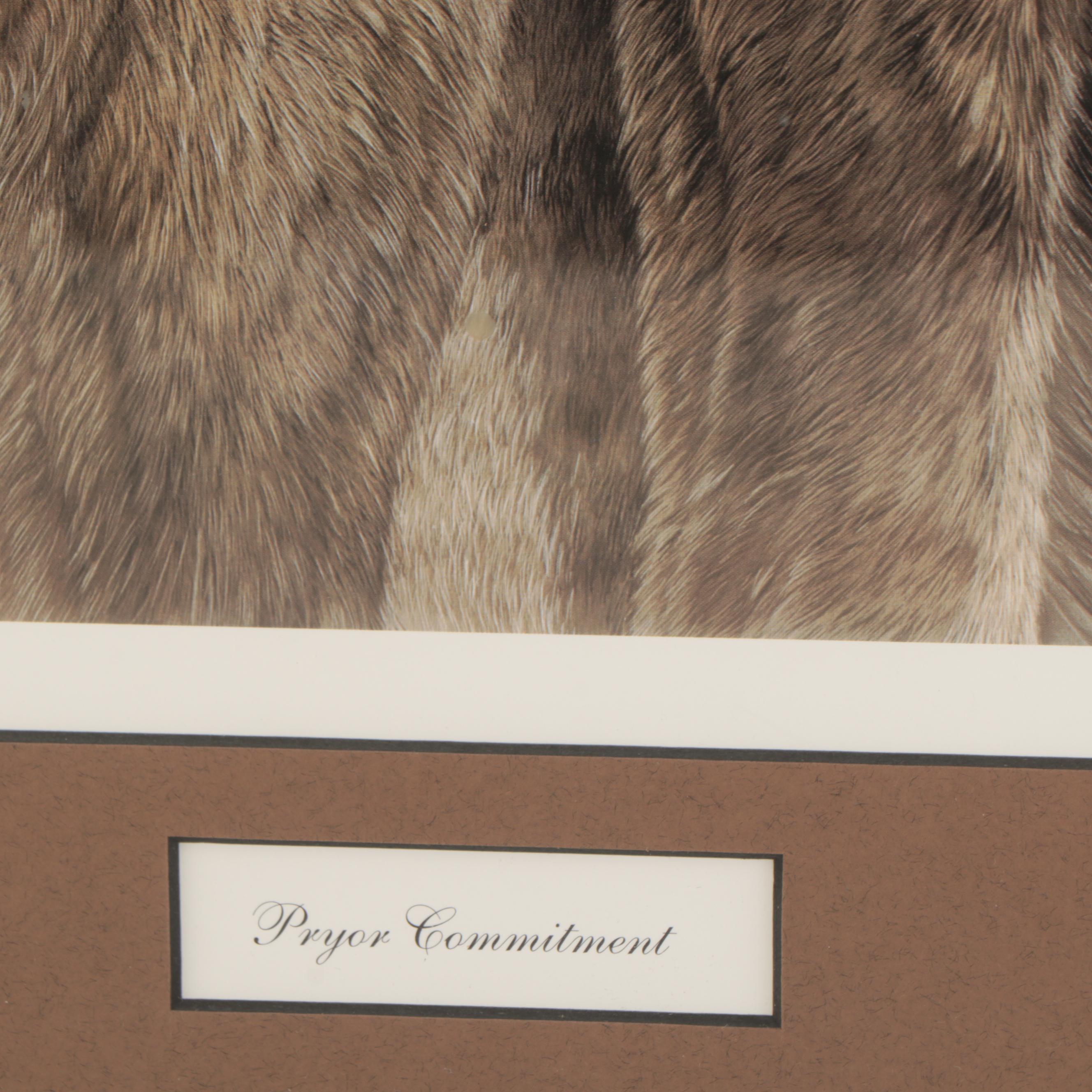 Judy Larson Offset Lithograph "Pryor Commitment," 1997 | EBTH