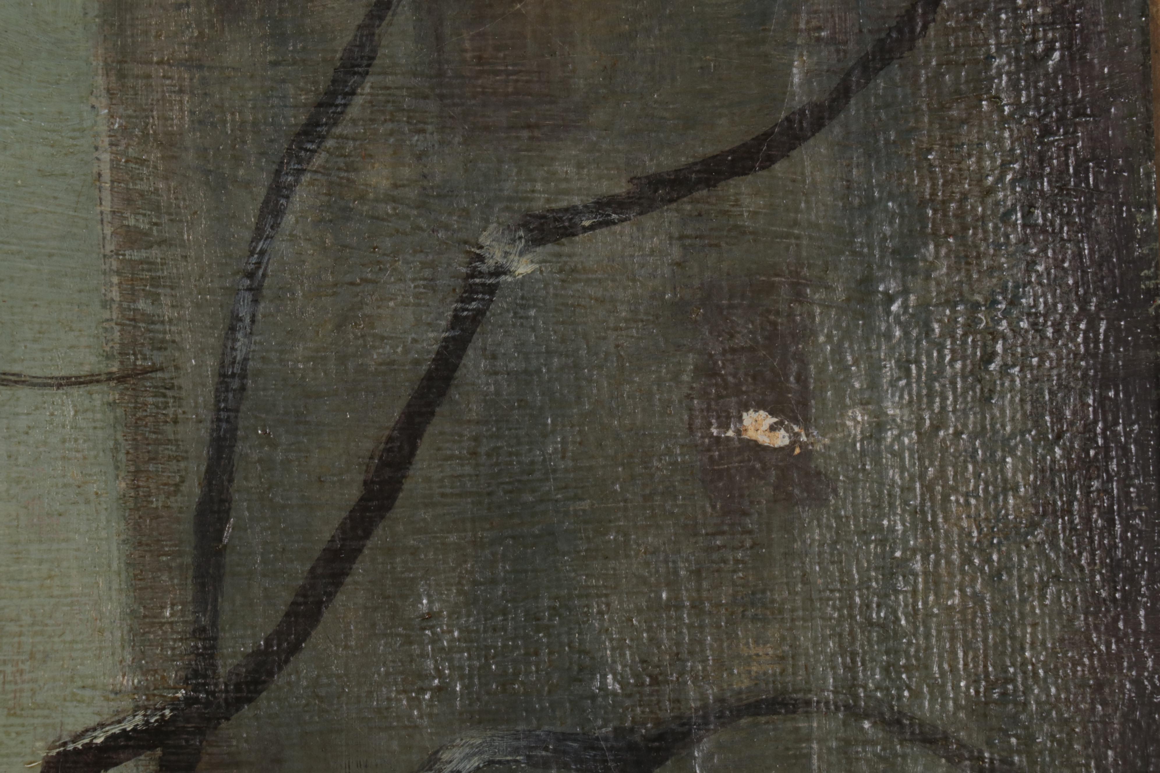 Arthur F. Wolff Oil Painting "Wade Park," Circa 1934 | EBTH