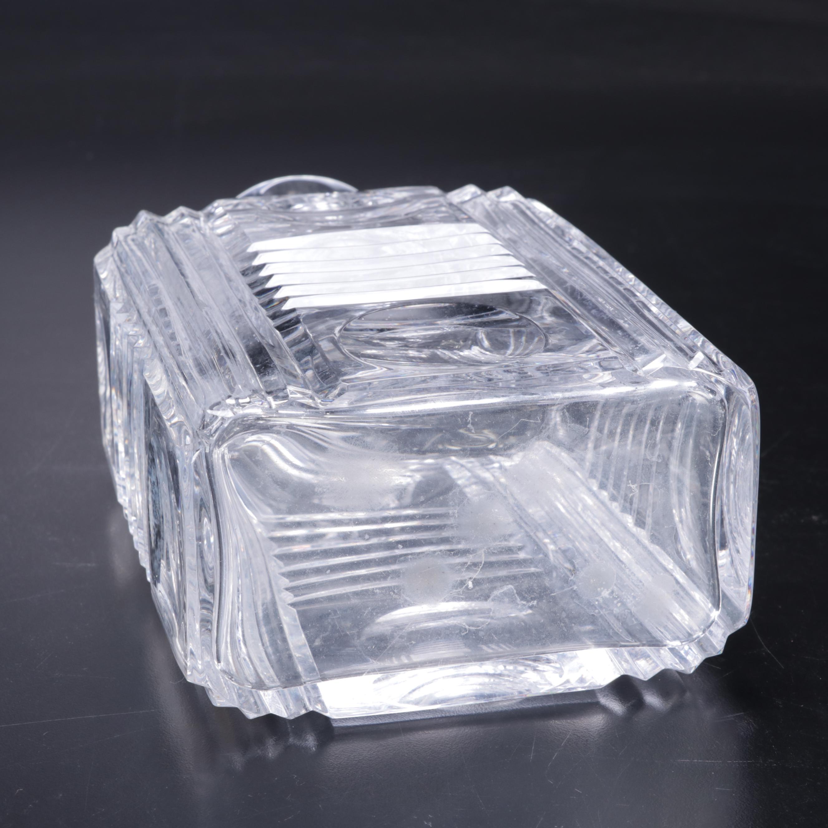 Mikasa "The Ritz" Highball Glasses and Other Cut Crystal Decanter | EBTH