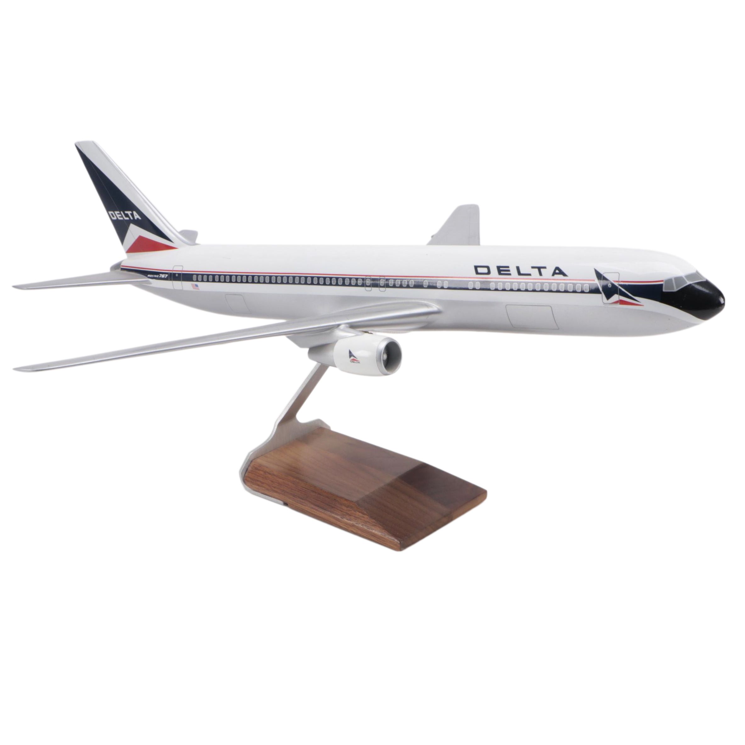 Wesco Models Delta Airlines Boeing 767 Model Airplane | EBTH