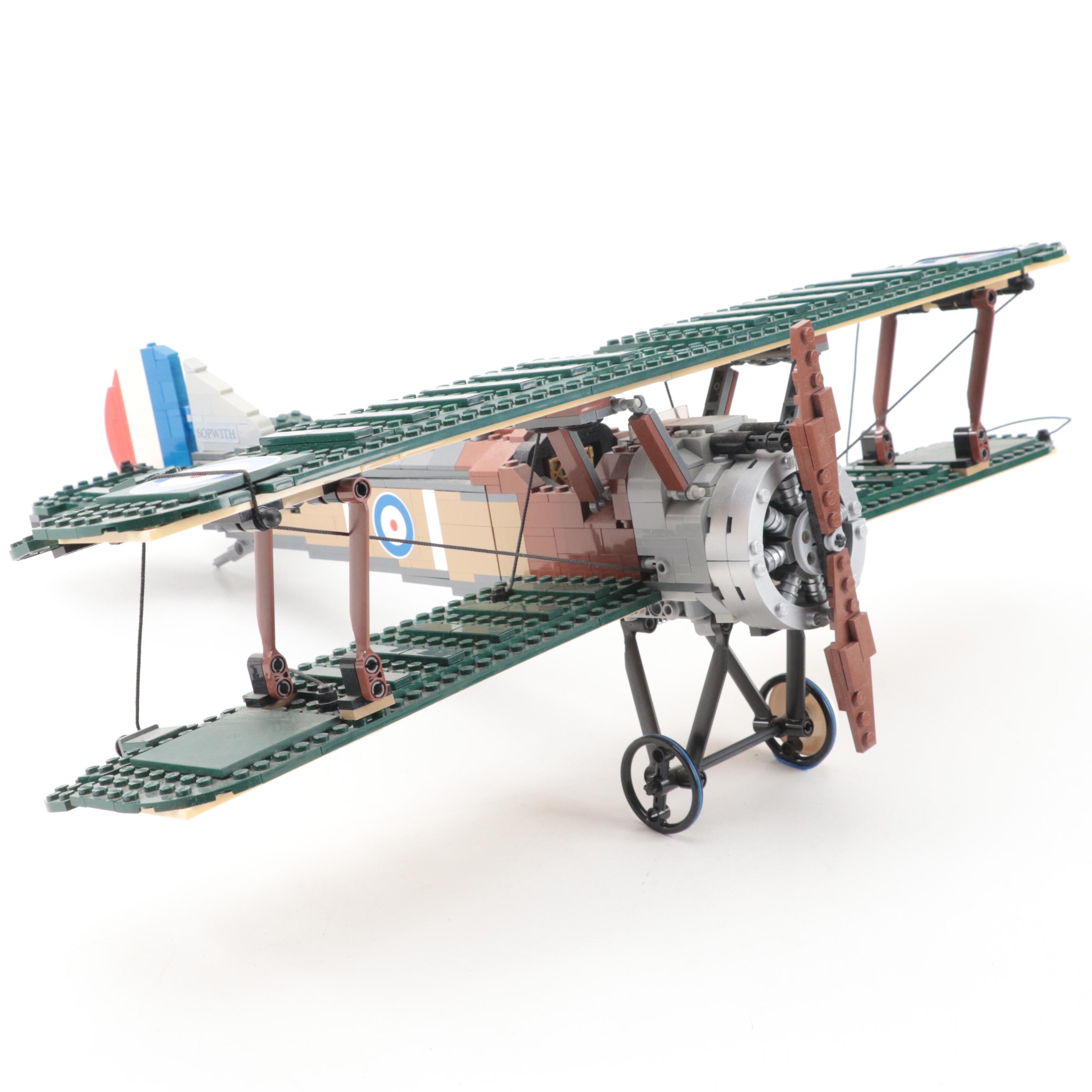LEGO "Sopwith Camel B10226" Plastic Airplane Model | EBTH