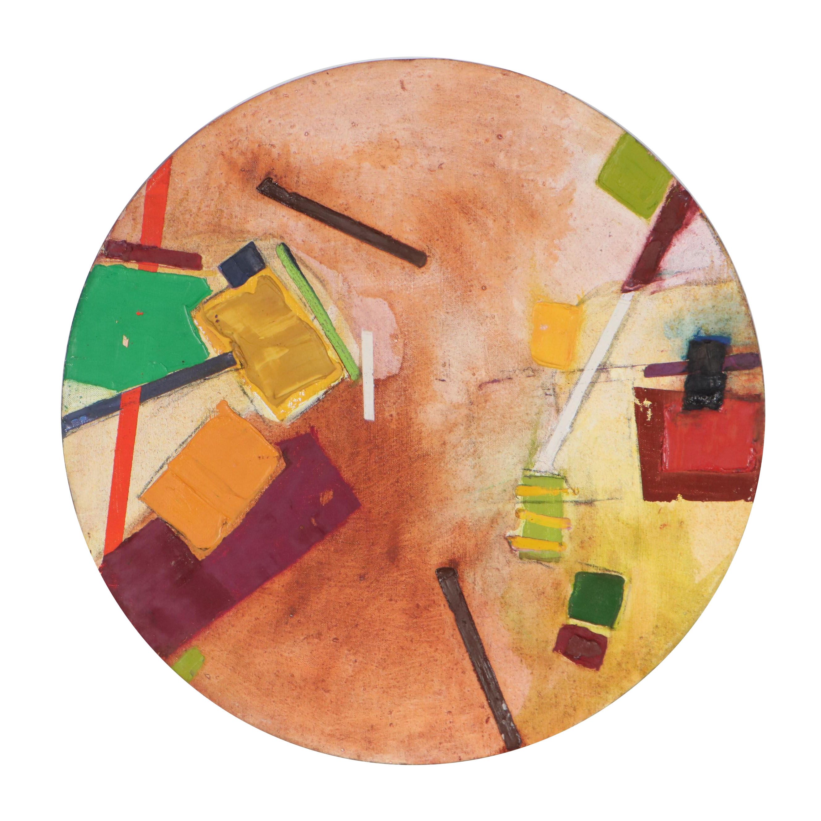 Walter Sorge Abstract Oil Painting "Tug of War" | EBTH