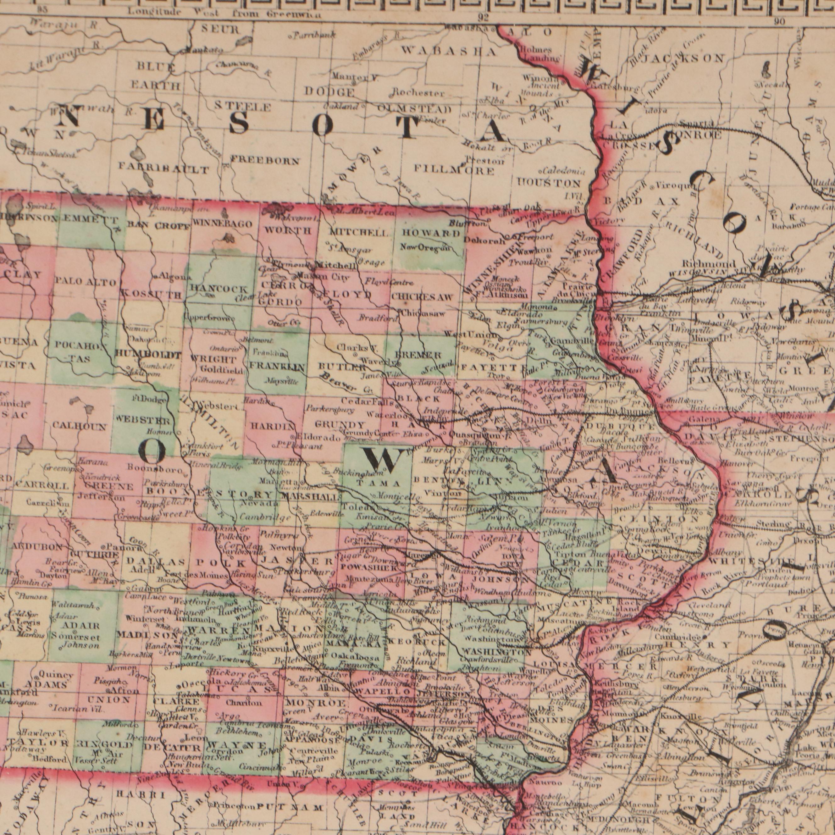 Johnson & Ward Engraved Map of Texas, 1862, And More | EBTH