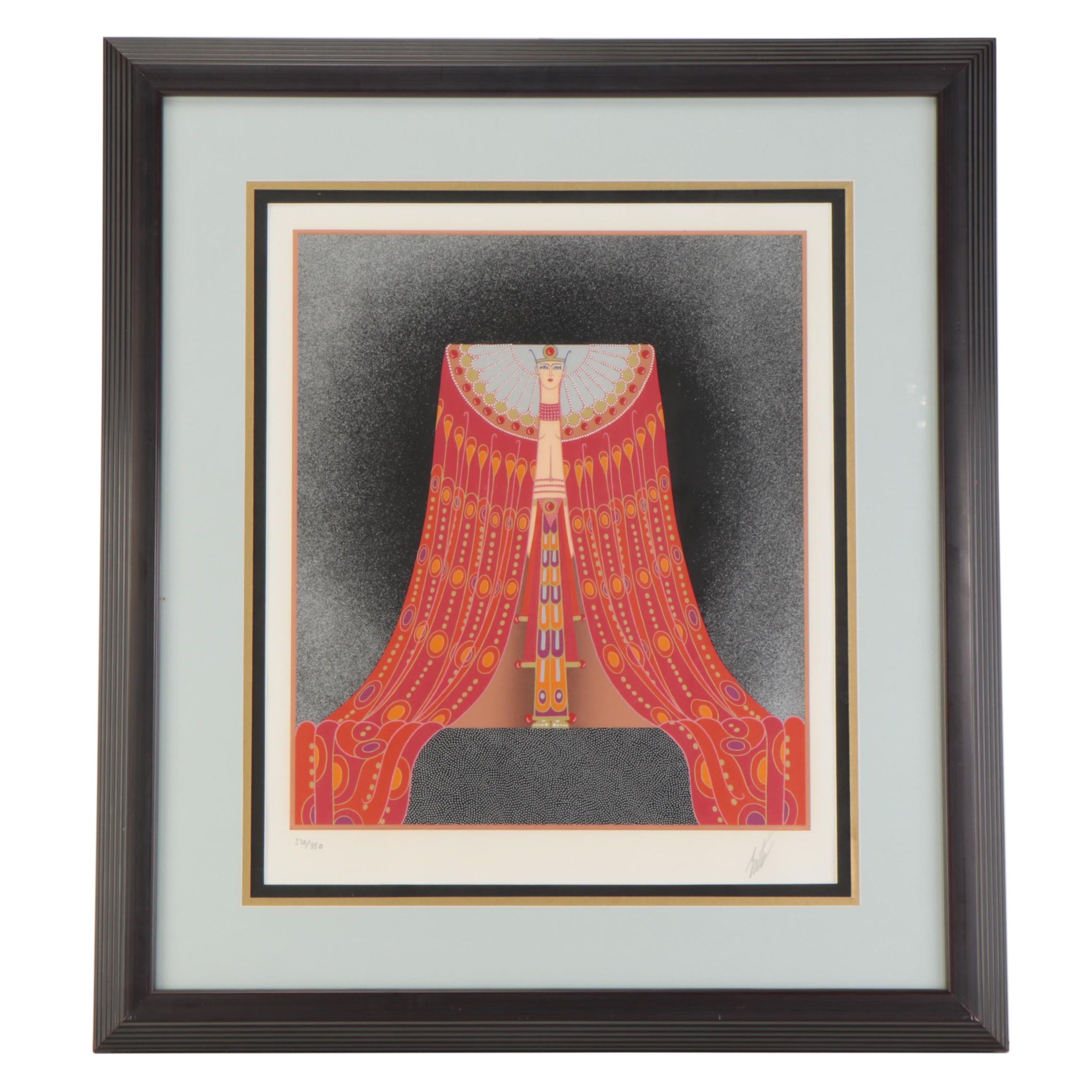 Erté Serigraph "Red Sea" | EBTH