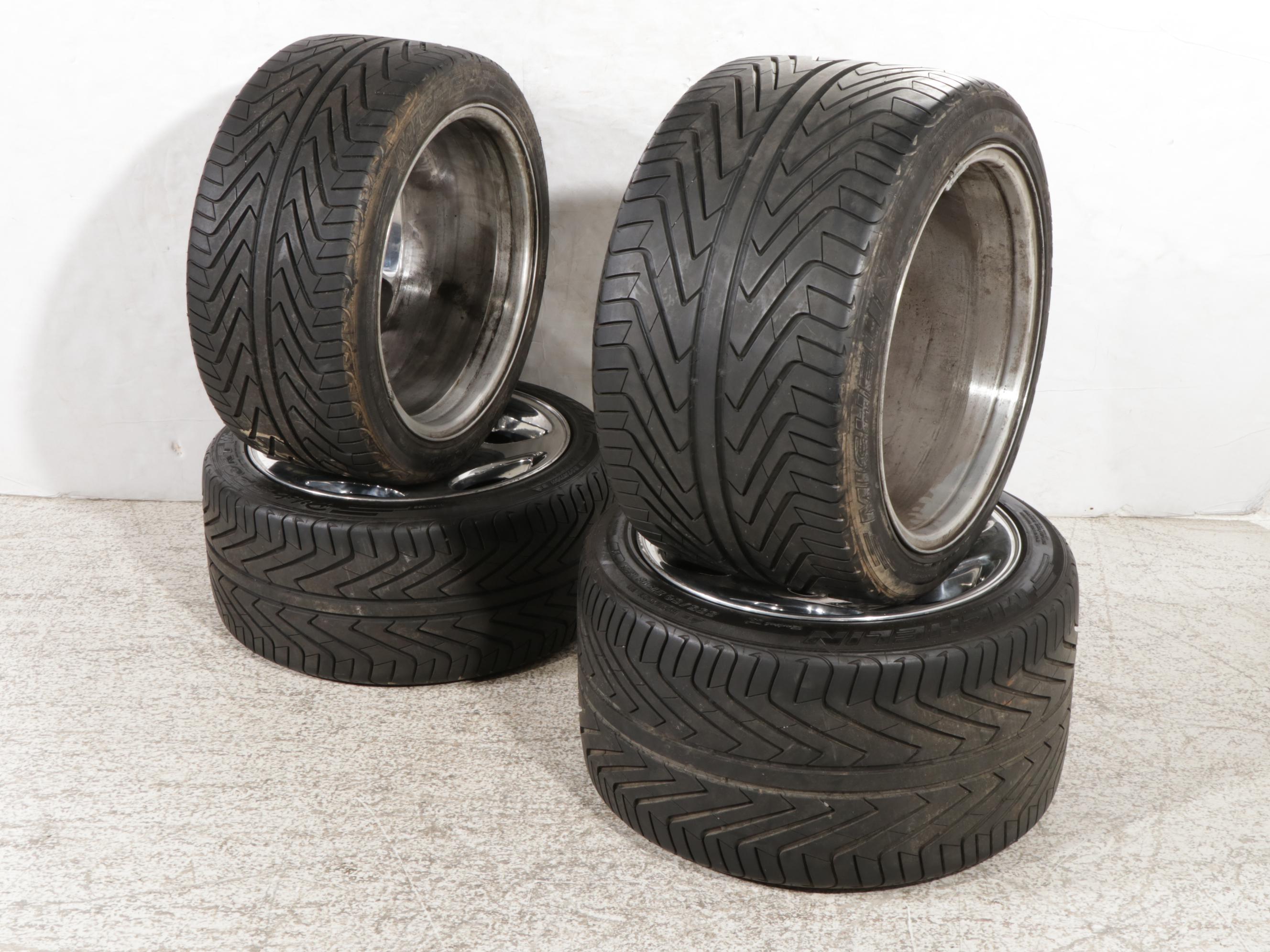 Four Michelin Pilot Sport Tires on Dodge Viper Rims | Everything But ...