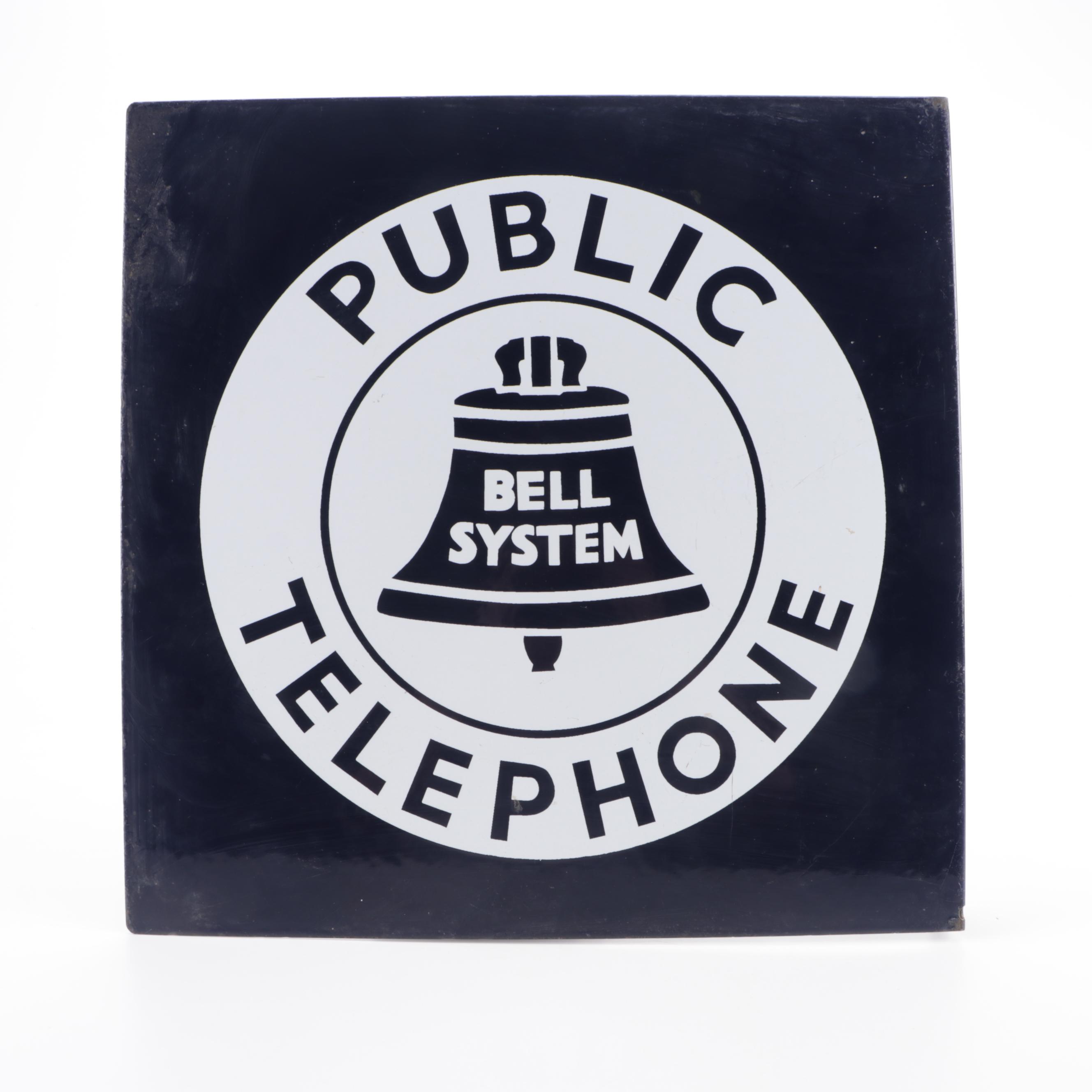 Bell Public Telephone Sign | EBTH