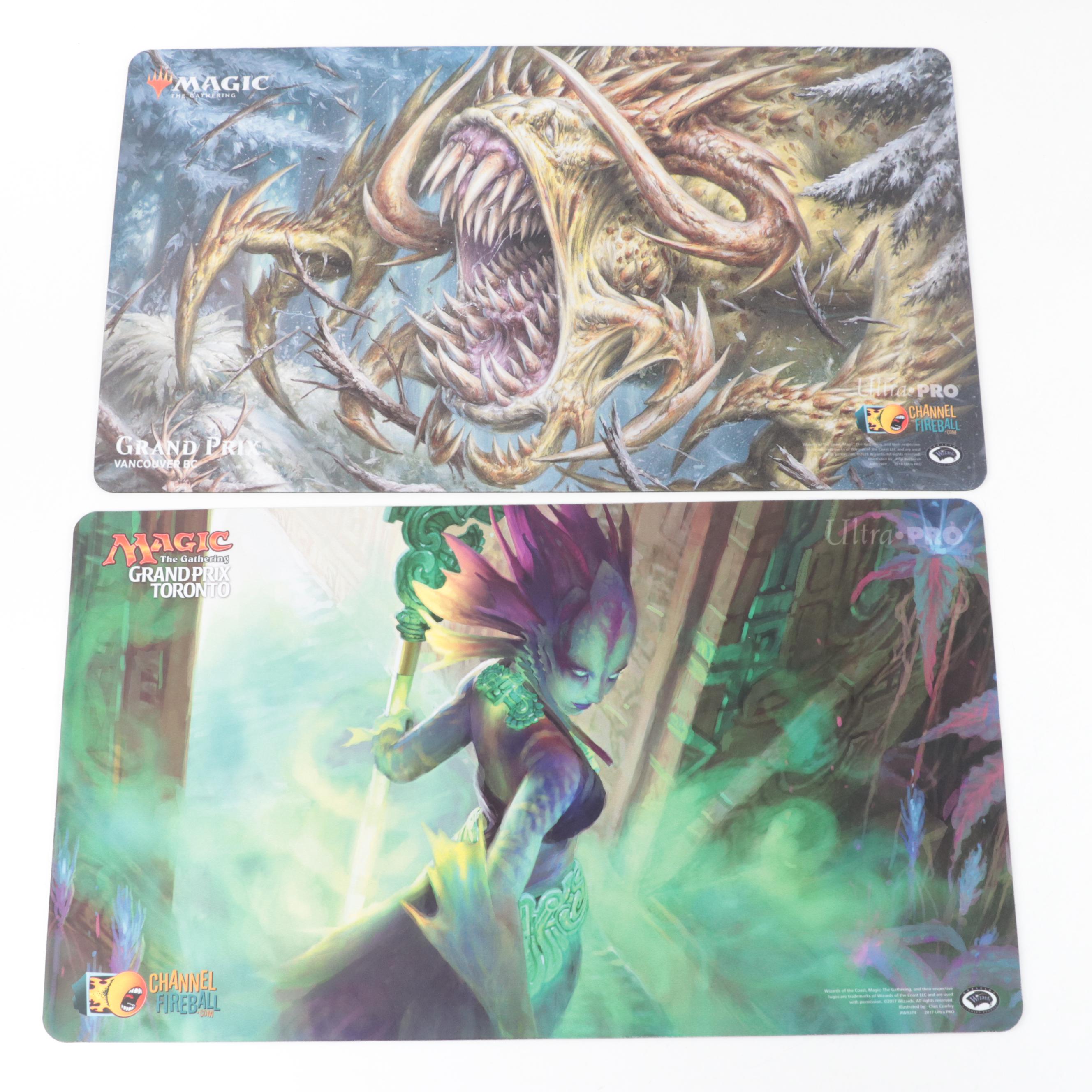 Magic: The Gathering Trading Cards with Uncommon Cards and Playmats ...