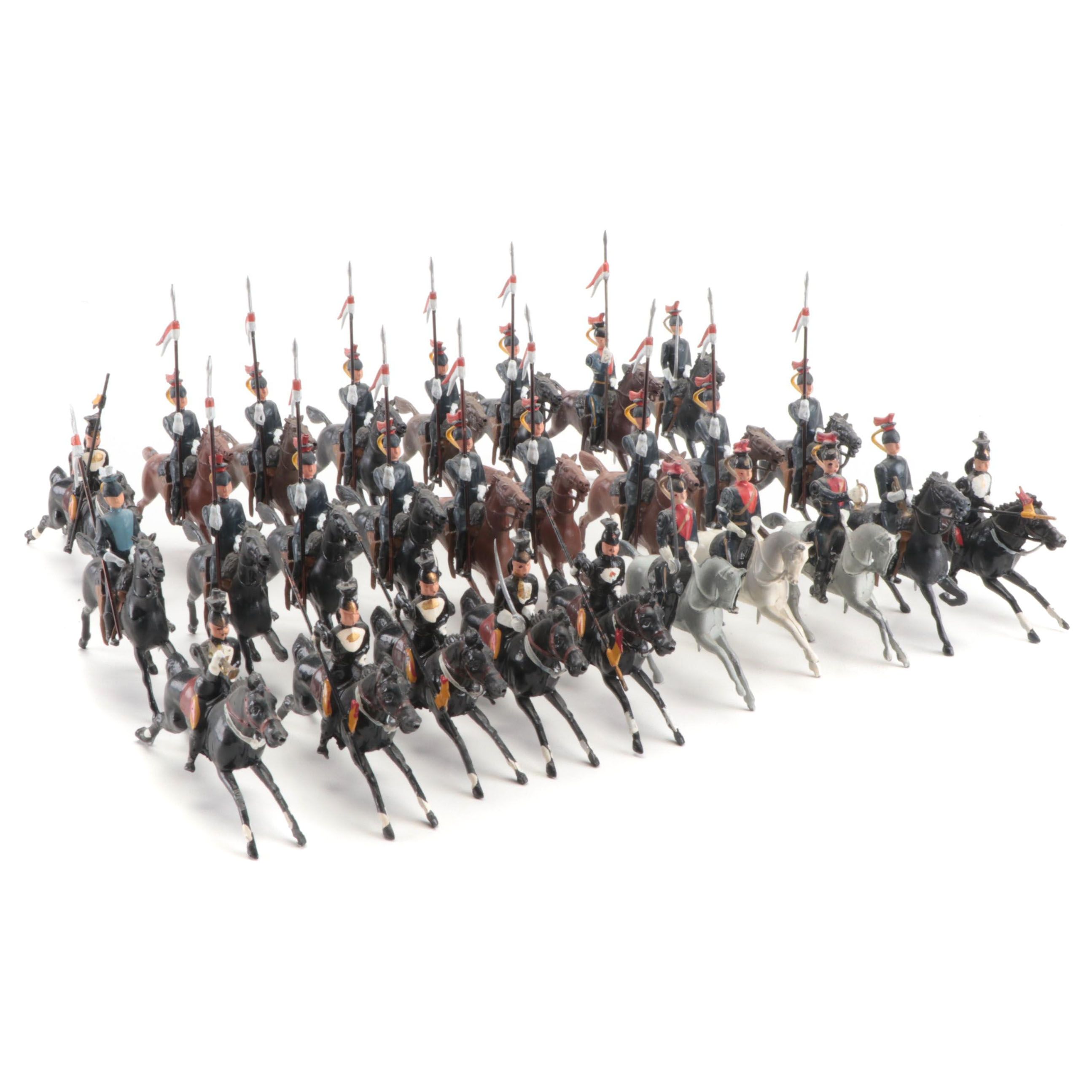 Britains Ltd. Hand-Painted Metal Prince of Wales 12th Royal Lancers Toy ...