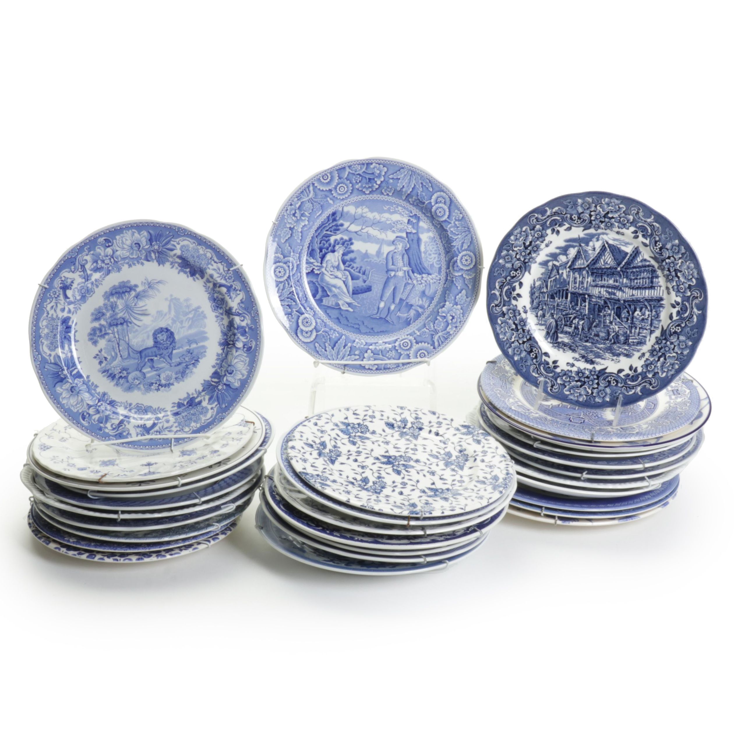Spode Blue Room Collection Regency Series, Wedgwood Collector Plates ...