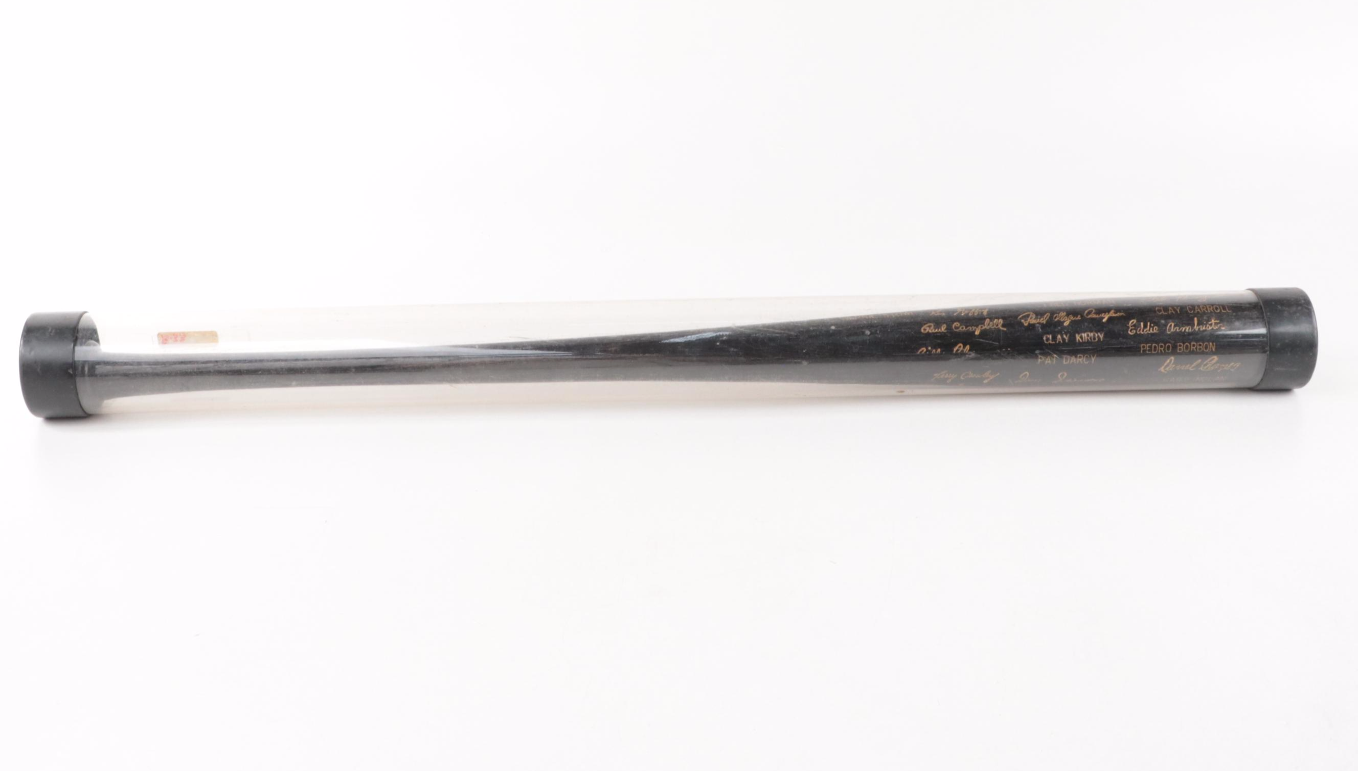 1975 Cincinnati Reds World Champions Facsimile Signed Commemorative Bat ...