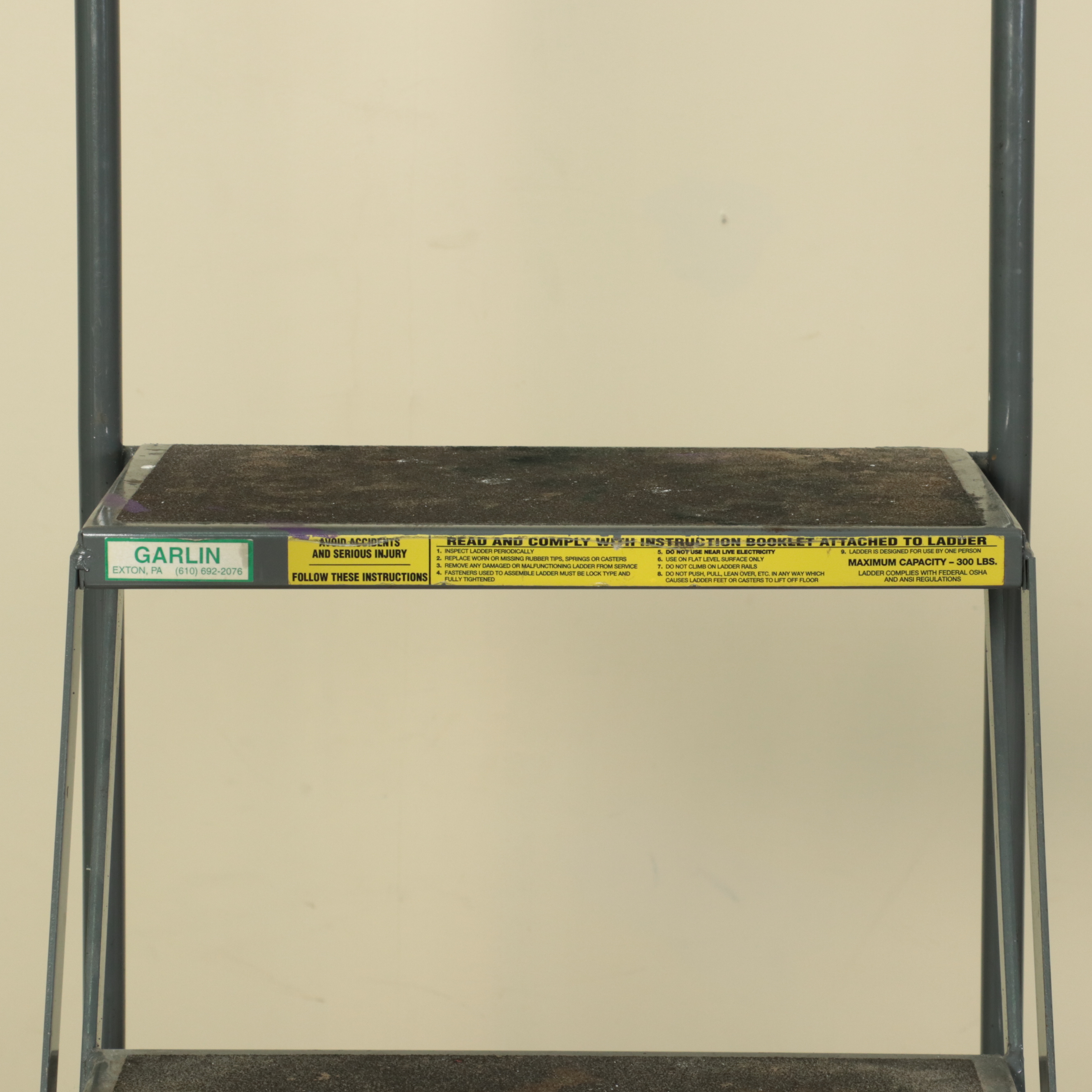 Ballymore and Garlin Metal Rolling Step Ladders | EBTH
