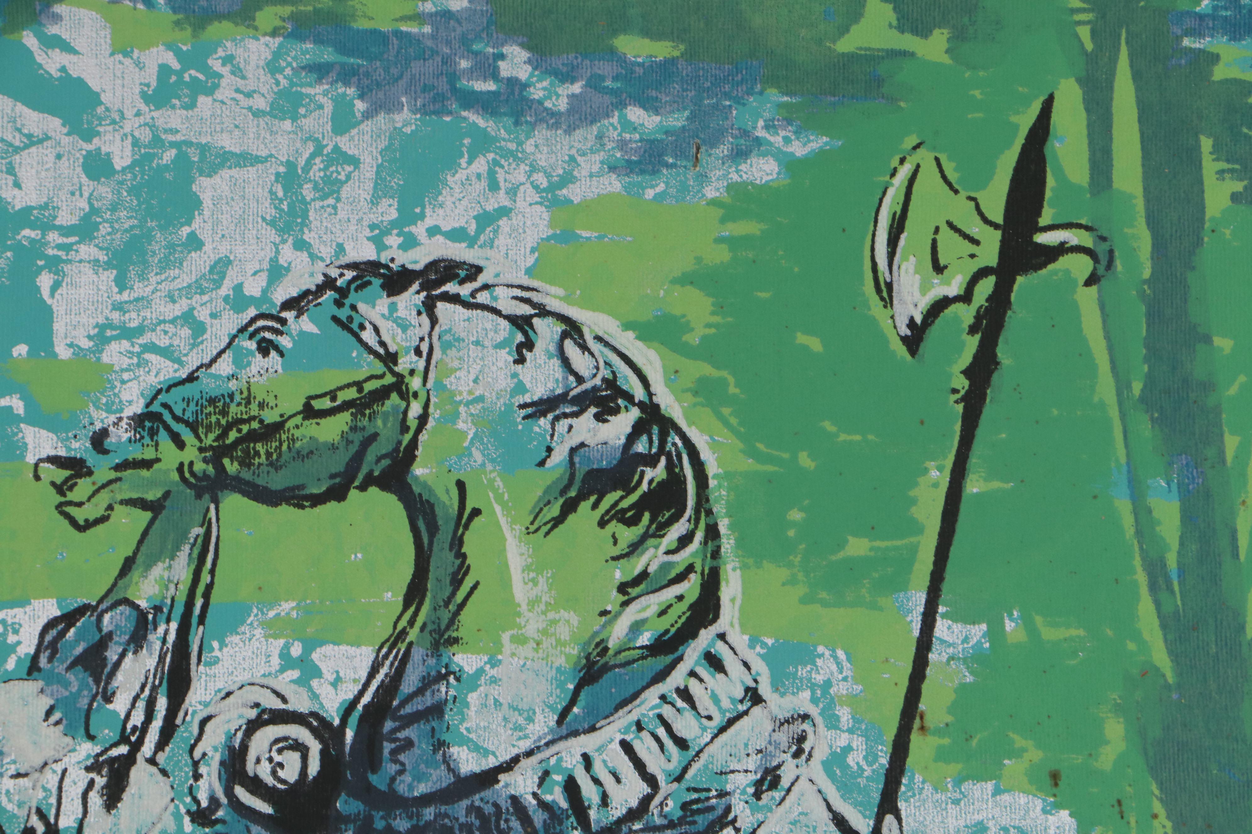 Ann Cochran Serigraph "Don Quixote," 1945 | EBTH