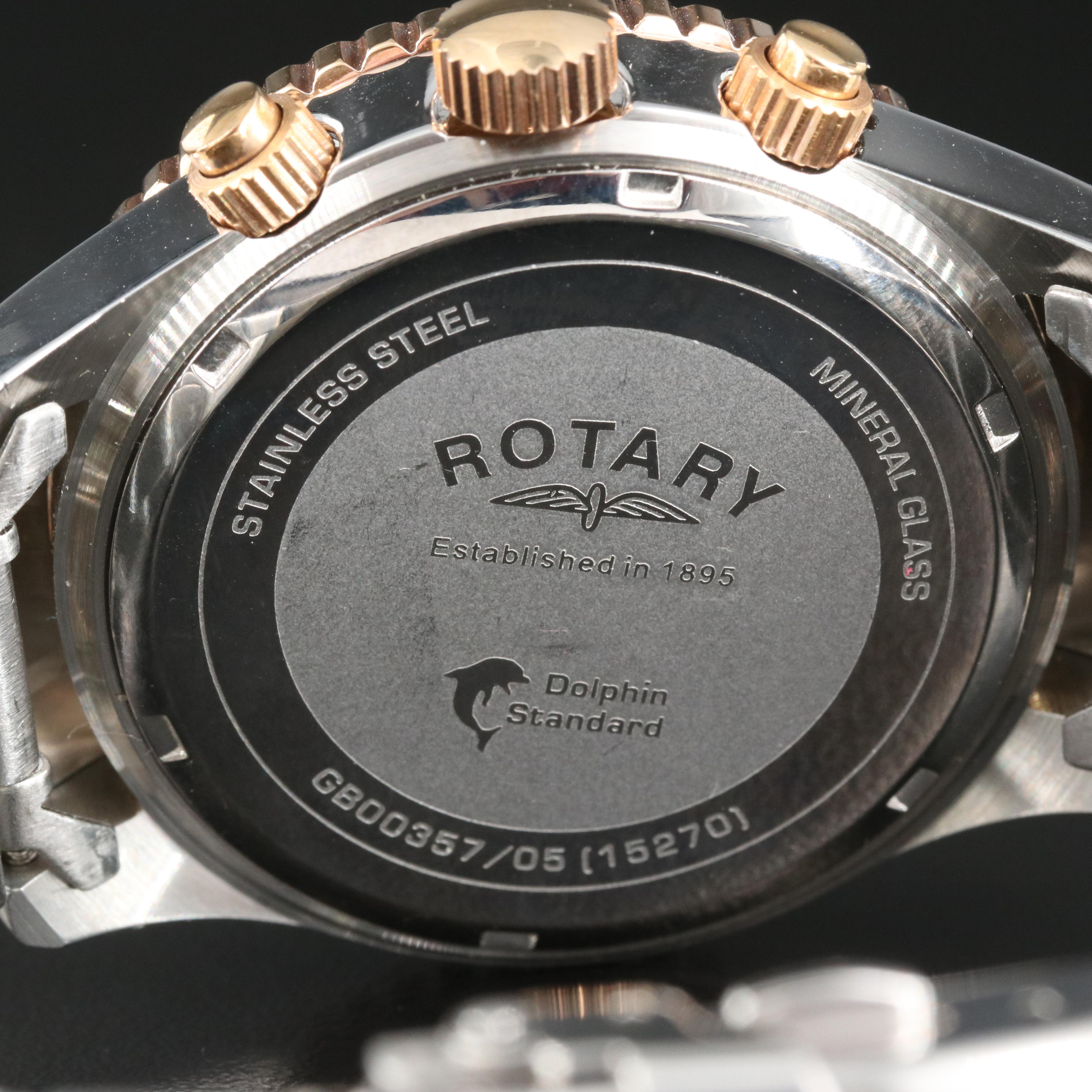 Rotary Two-Tone Chronograph Wristwatch | EBTH
