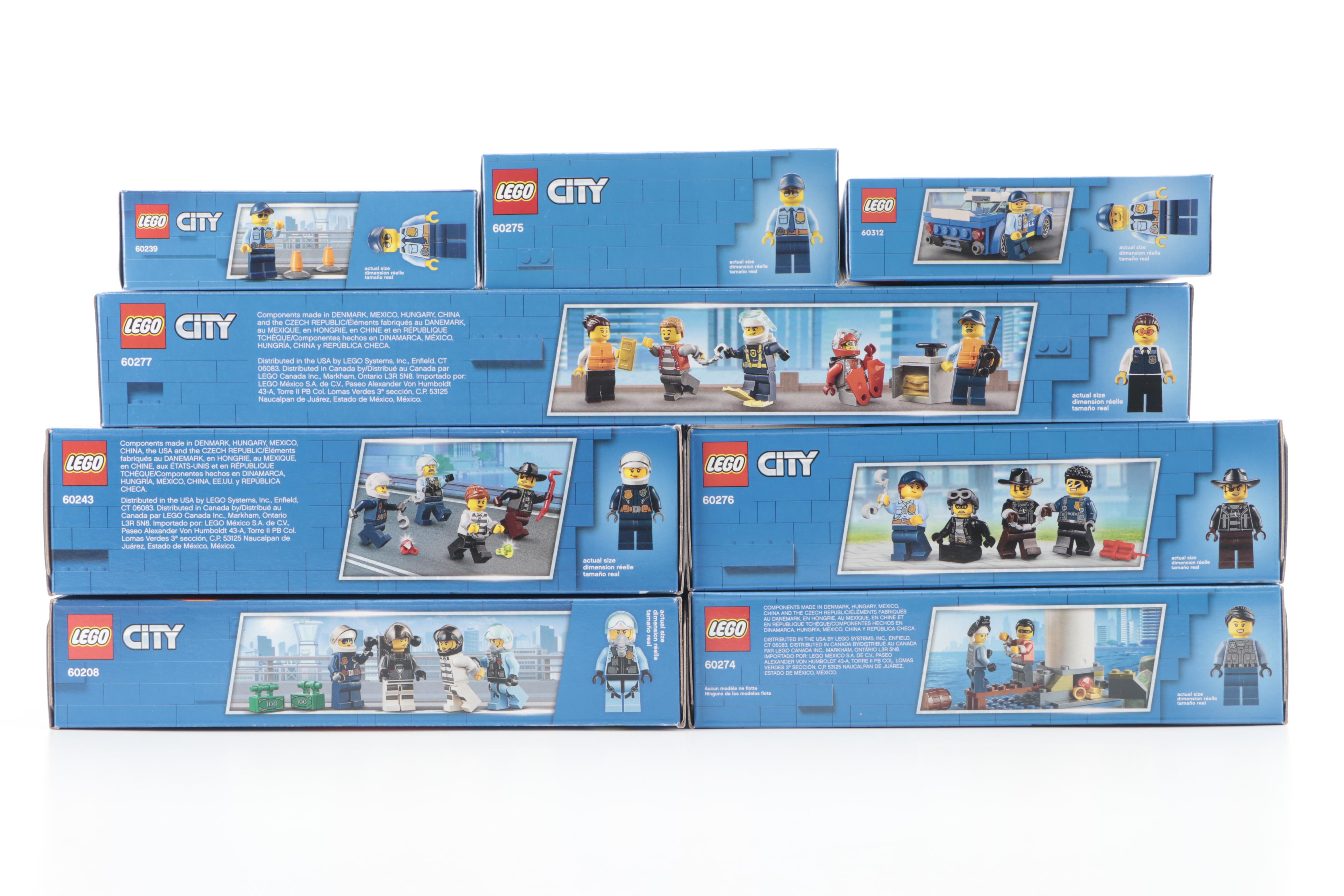 LEGO CITY Law Enforcement Vehicle Building Sets | EBTH