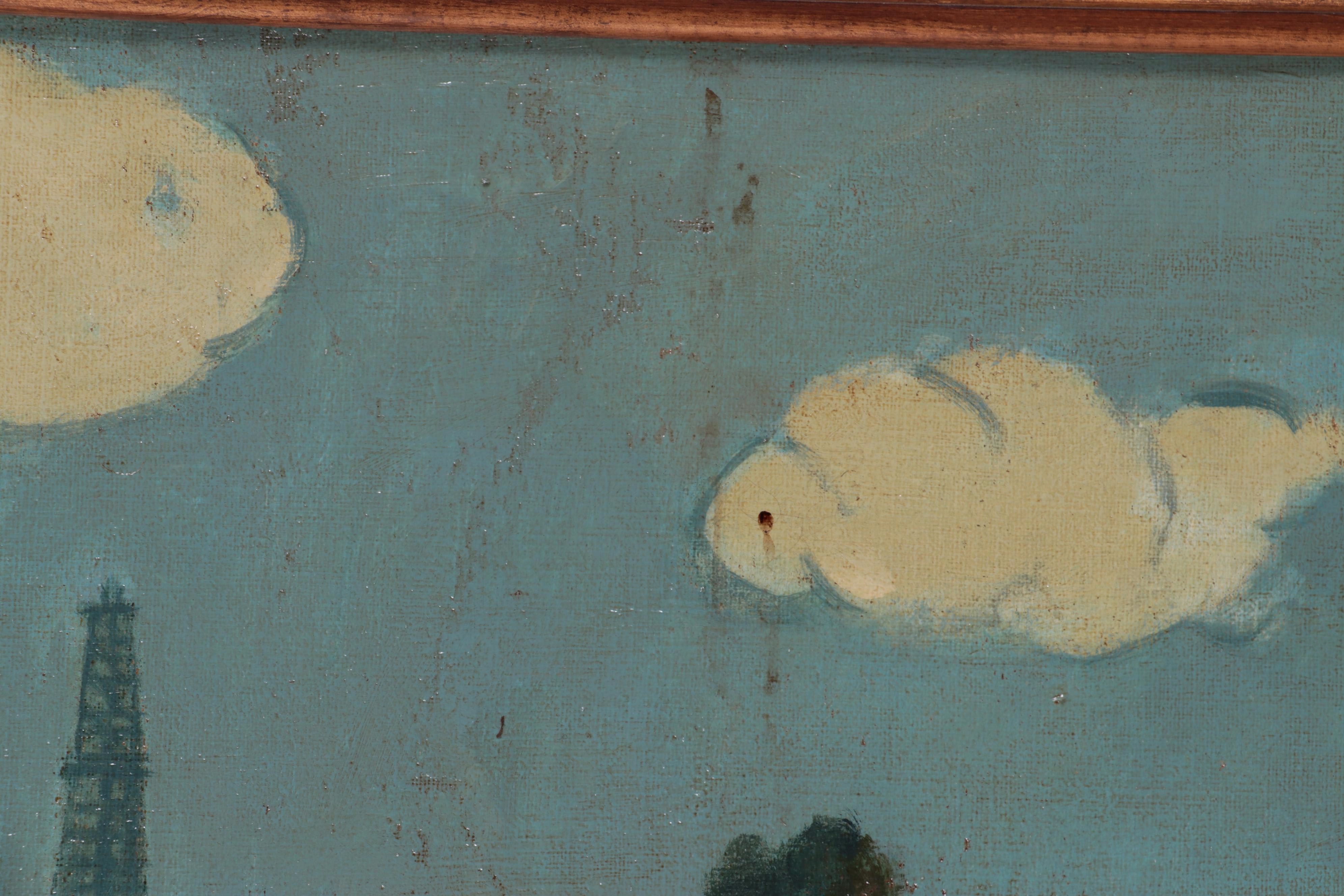 Frederick Lincoln Stoddard Oil Painting "Progress" | EBTH