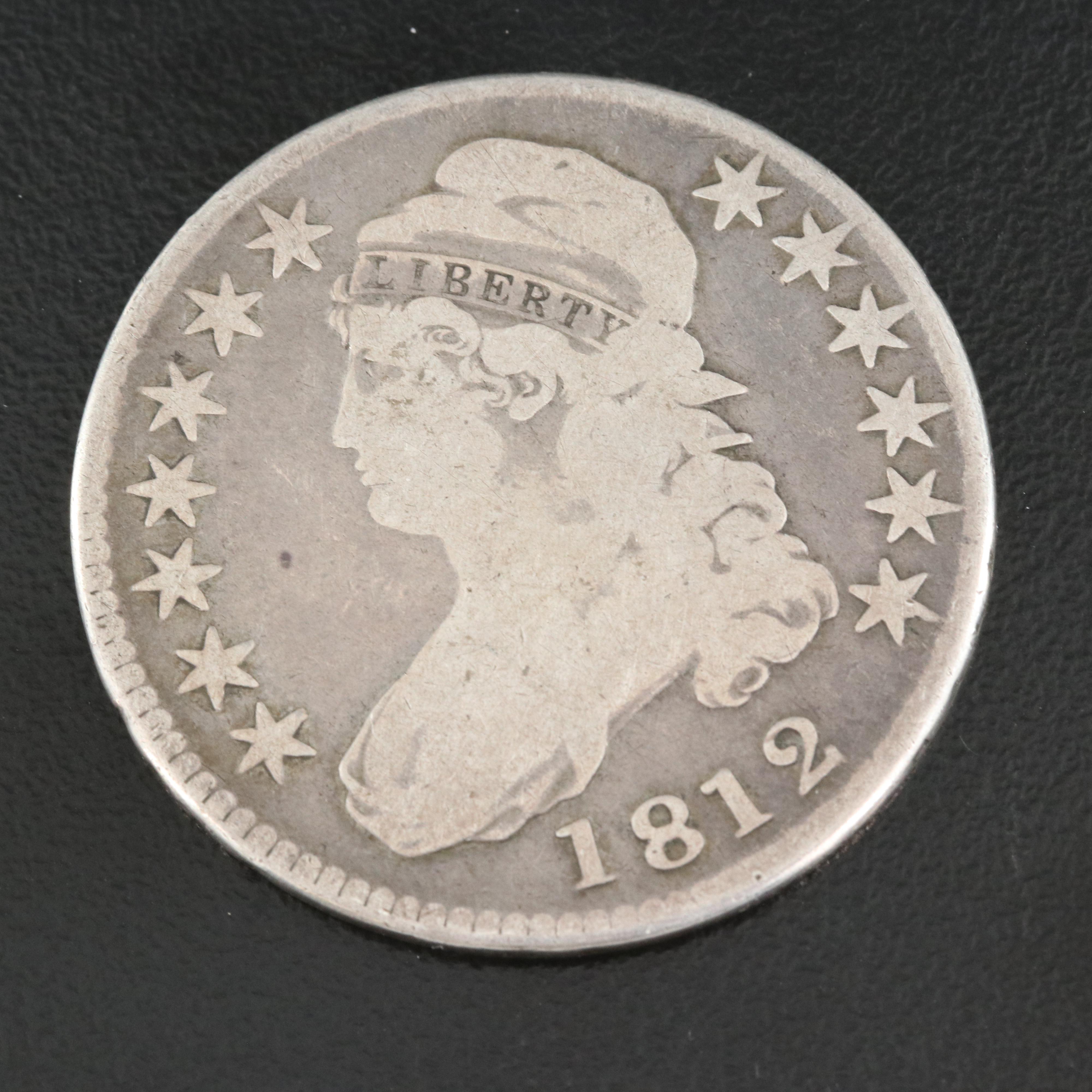 1812 Capped Bust Silver Half Dollar | EBTH