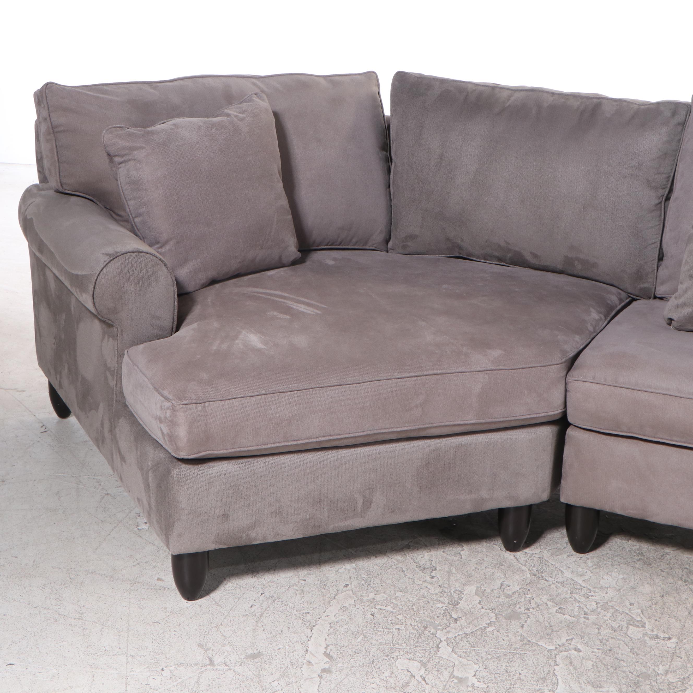 Havertys Custom-Upholstered Two-Part Sectional Sofa | EBTH