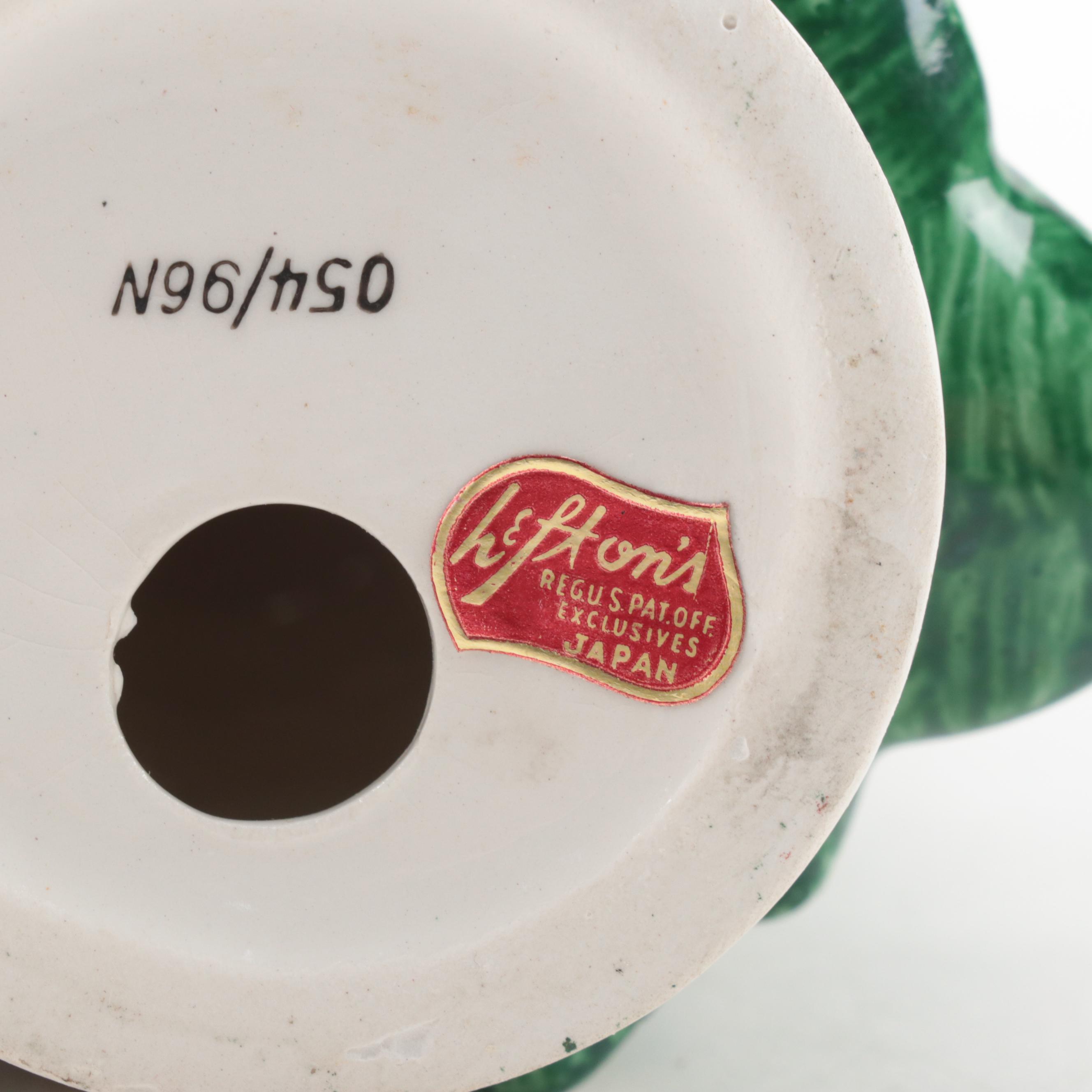 Fitz and Floyd, Napco, Lefton's and Other Porcelain Santa and Reindeer ...