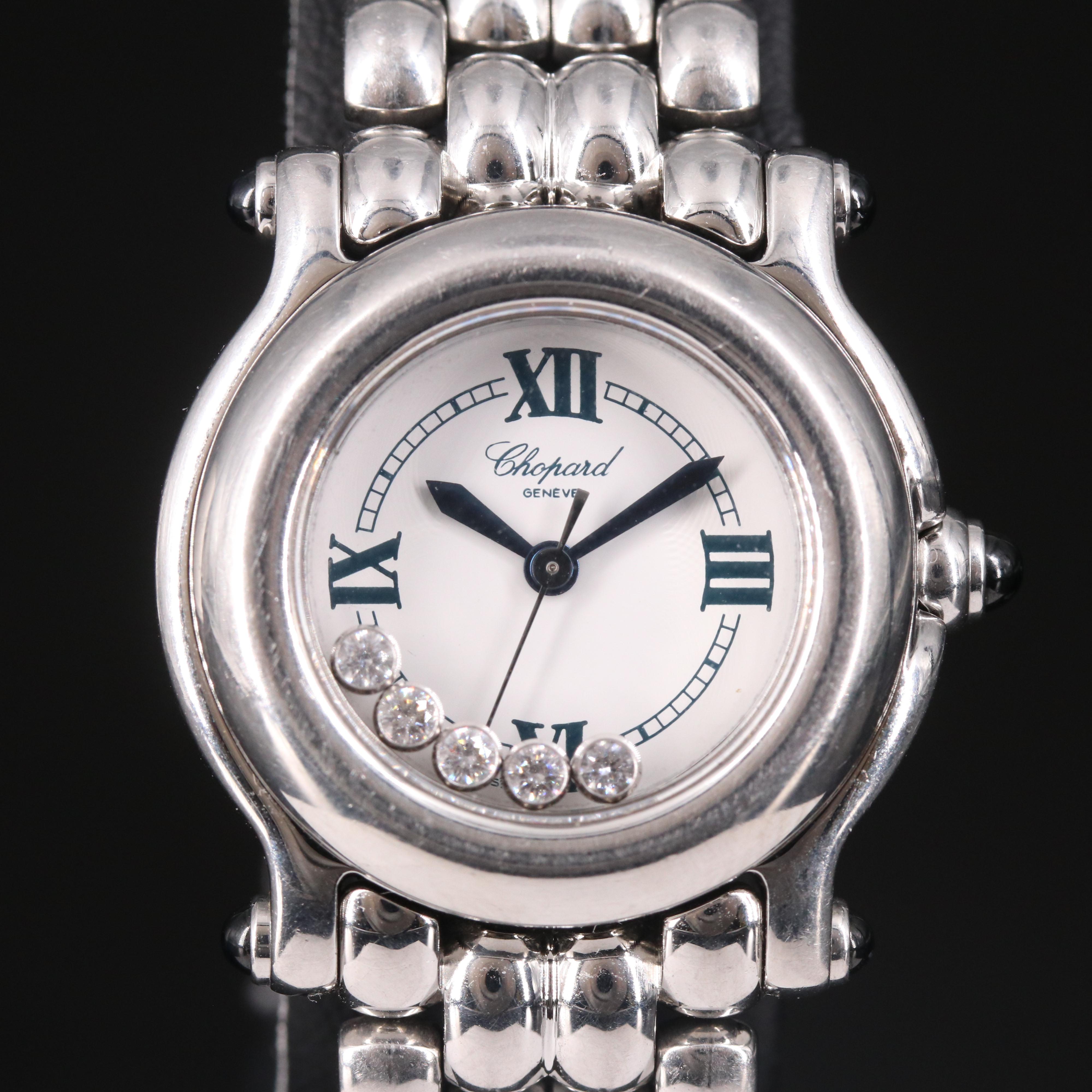 Chopard Happy Sport Floating Diamonds Watch | EBTH