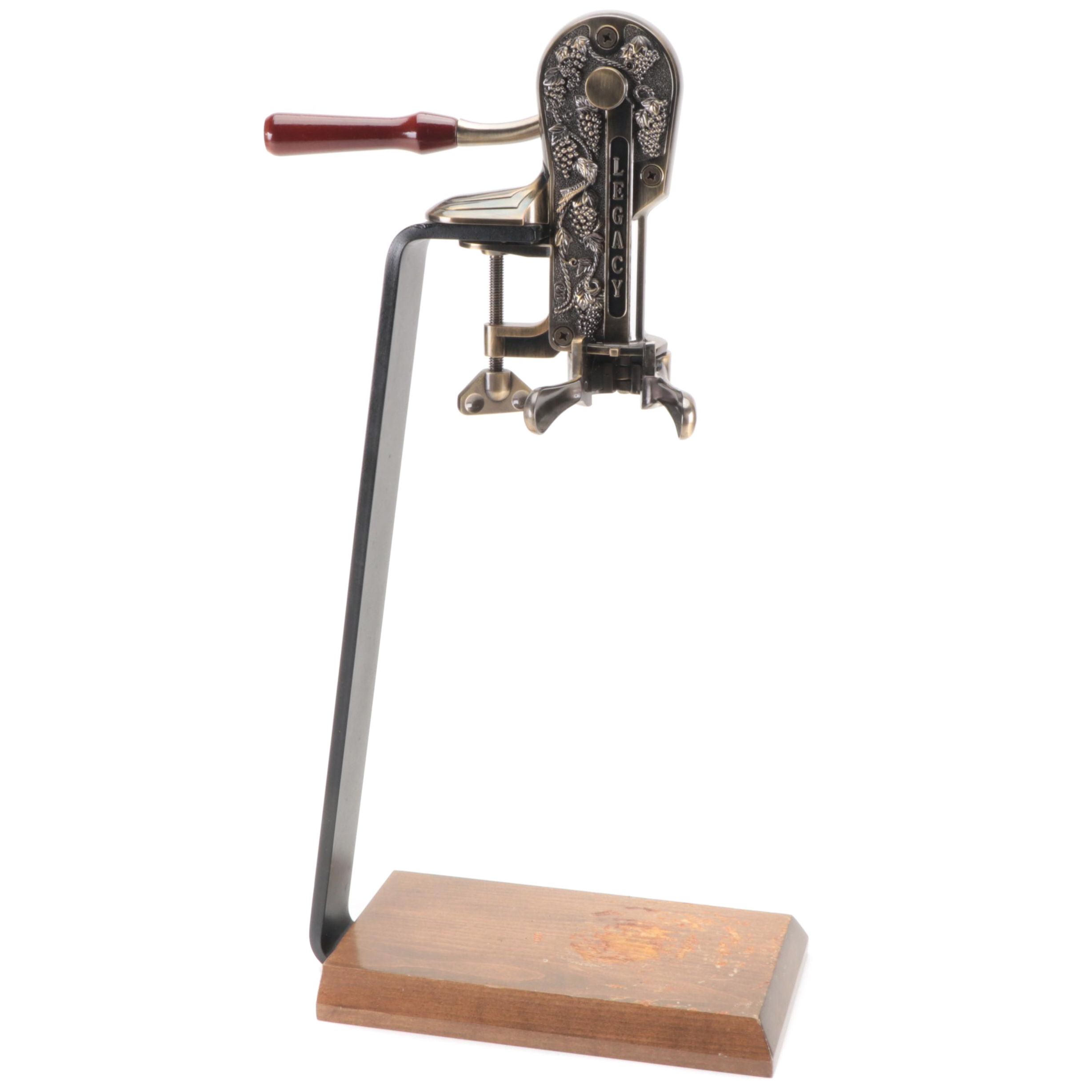 Legacy Corkscrew with Wooden Stand | EBTH