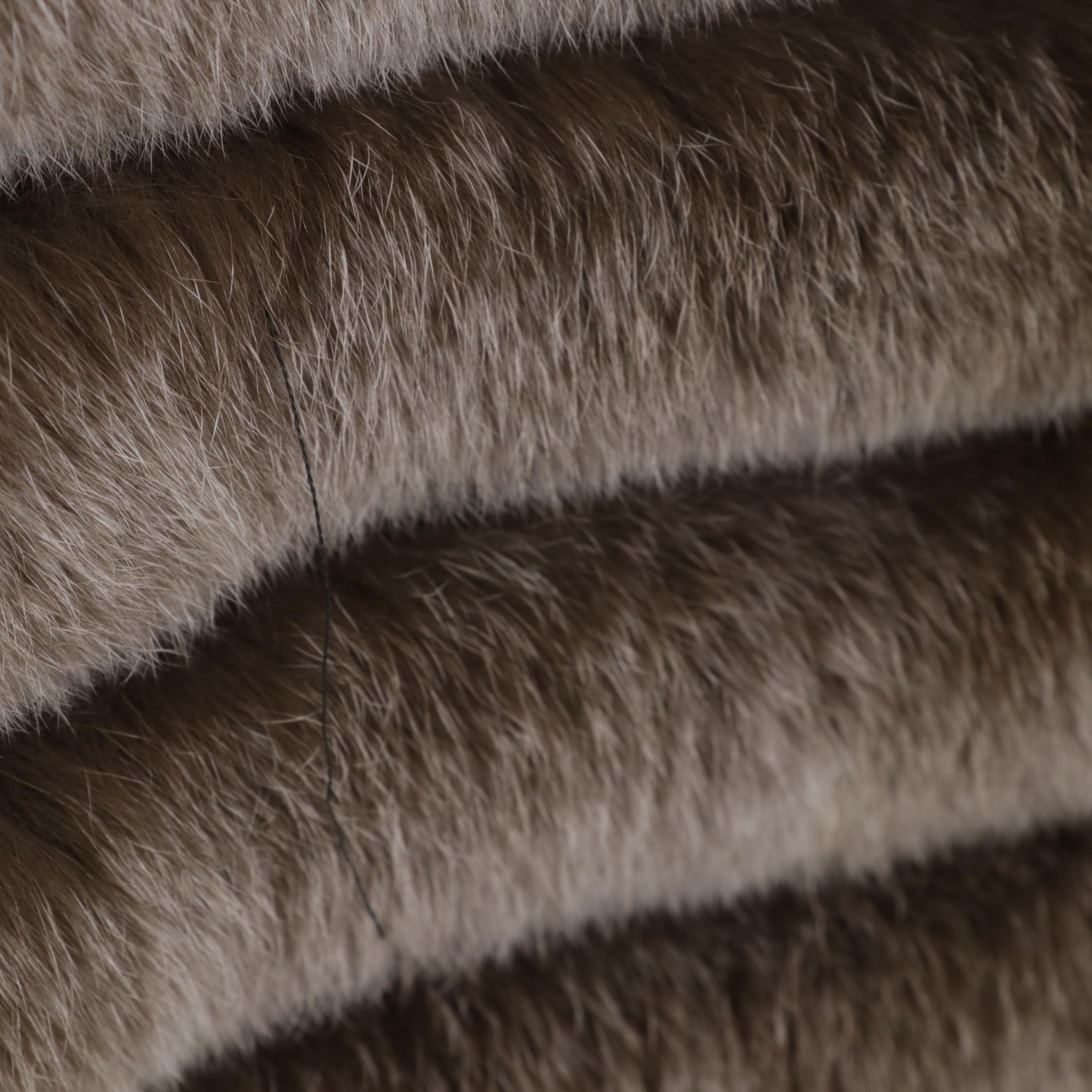 Sculpted Rex Rabbit Fur Coat | EBTH