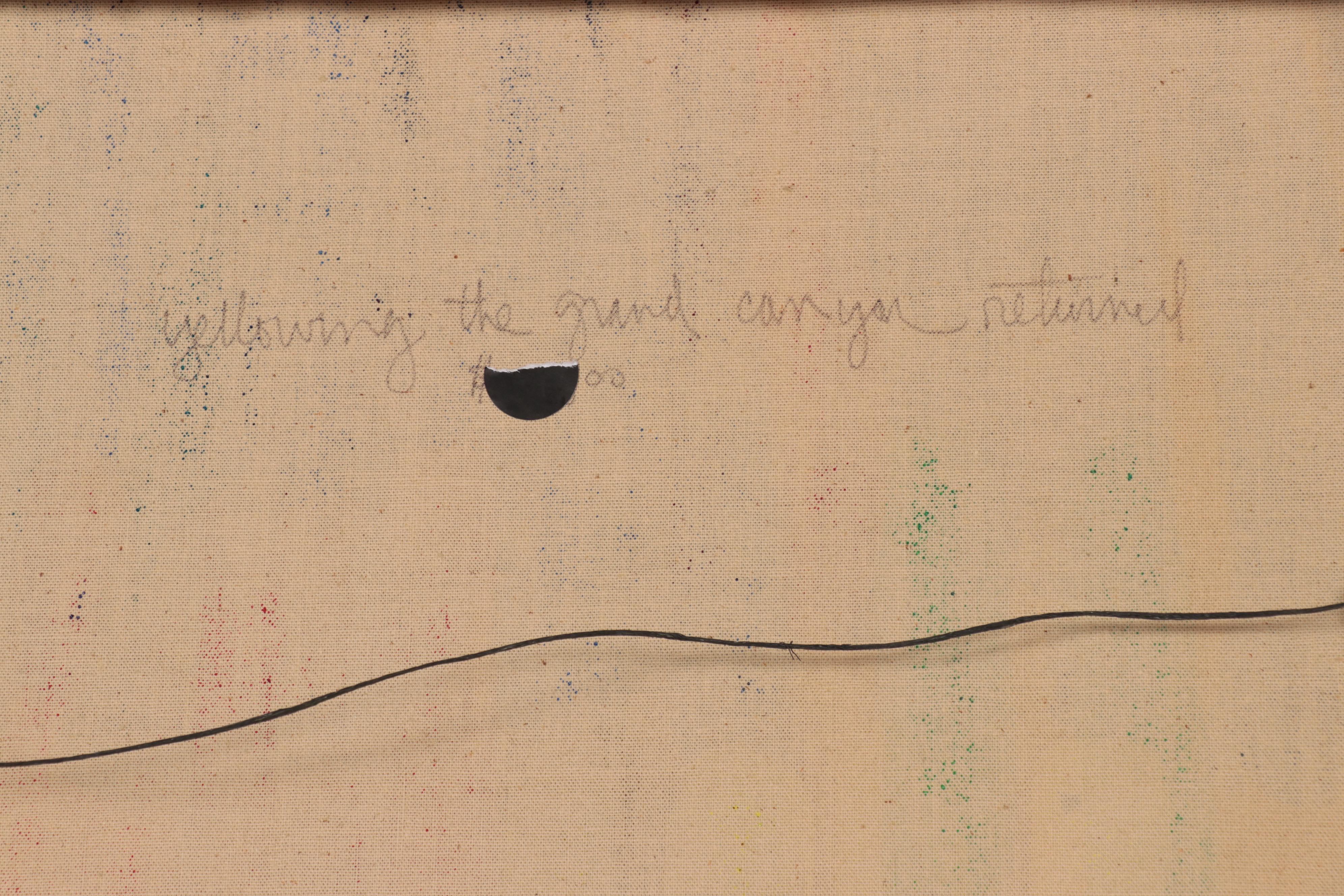 John Bledsoe Expressionist Style Oil Painting, 1972 | EBTH