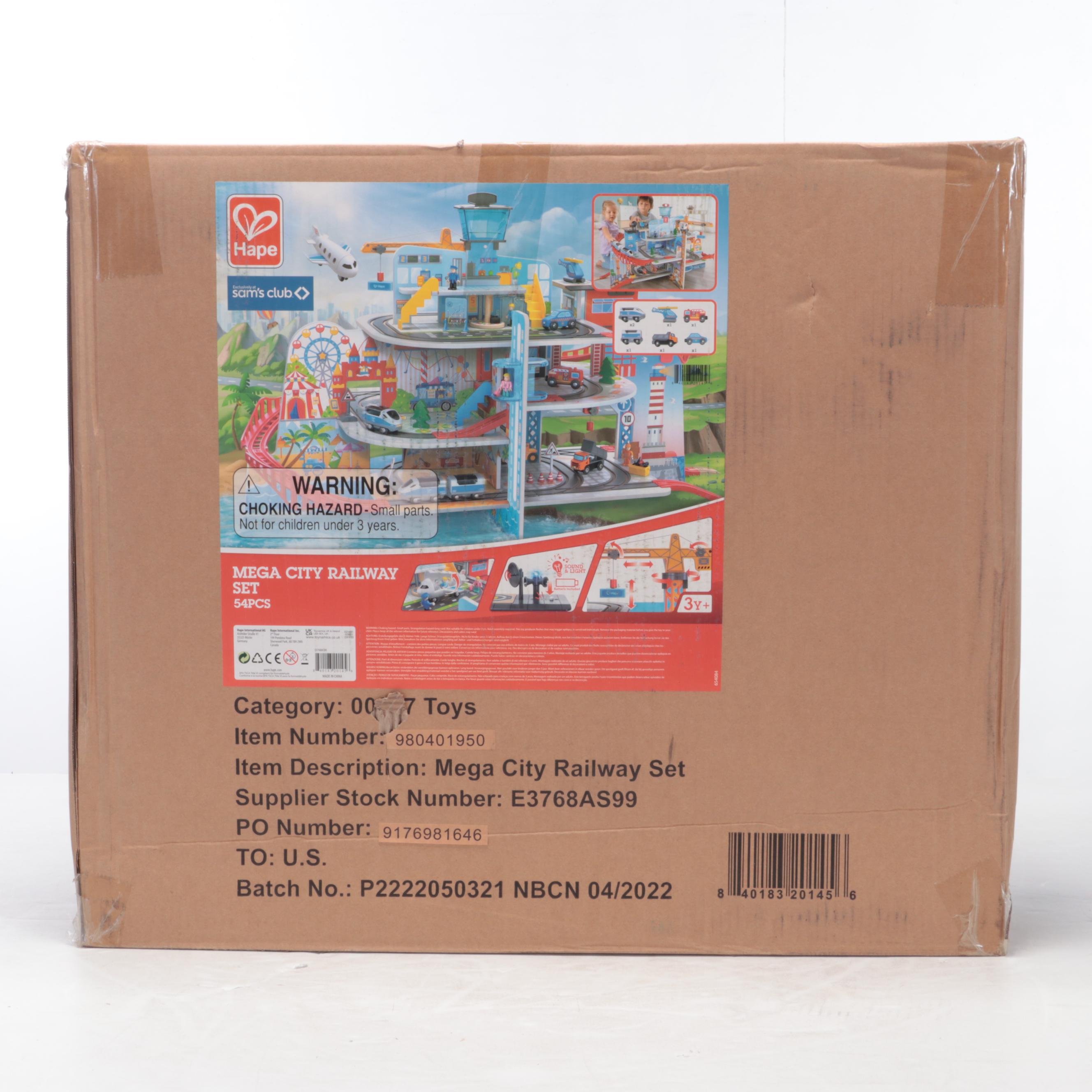Hape Mega City Railway Set | EBTH