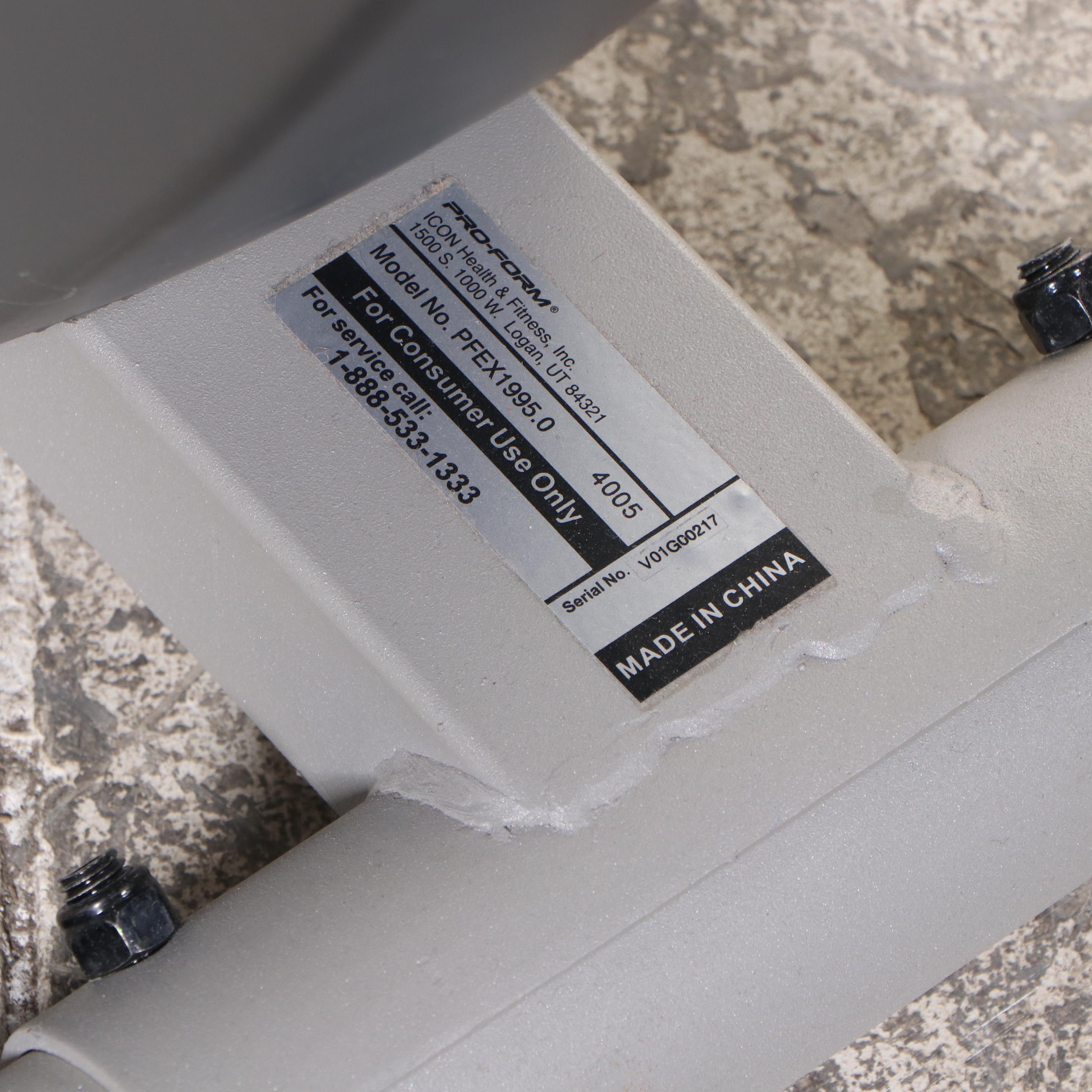 Proform GR 80 Recumbent Exercise Bicycle | EBTH