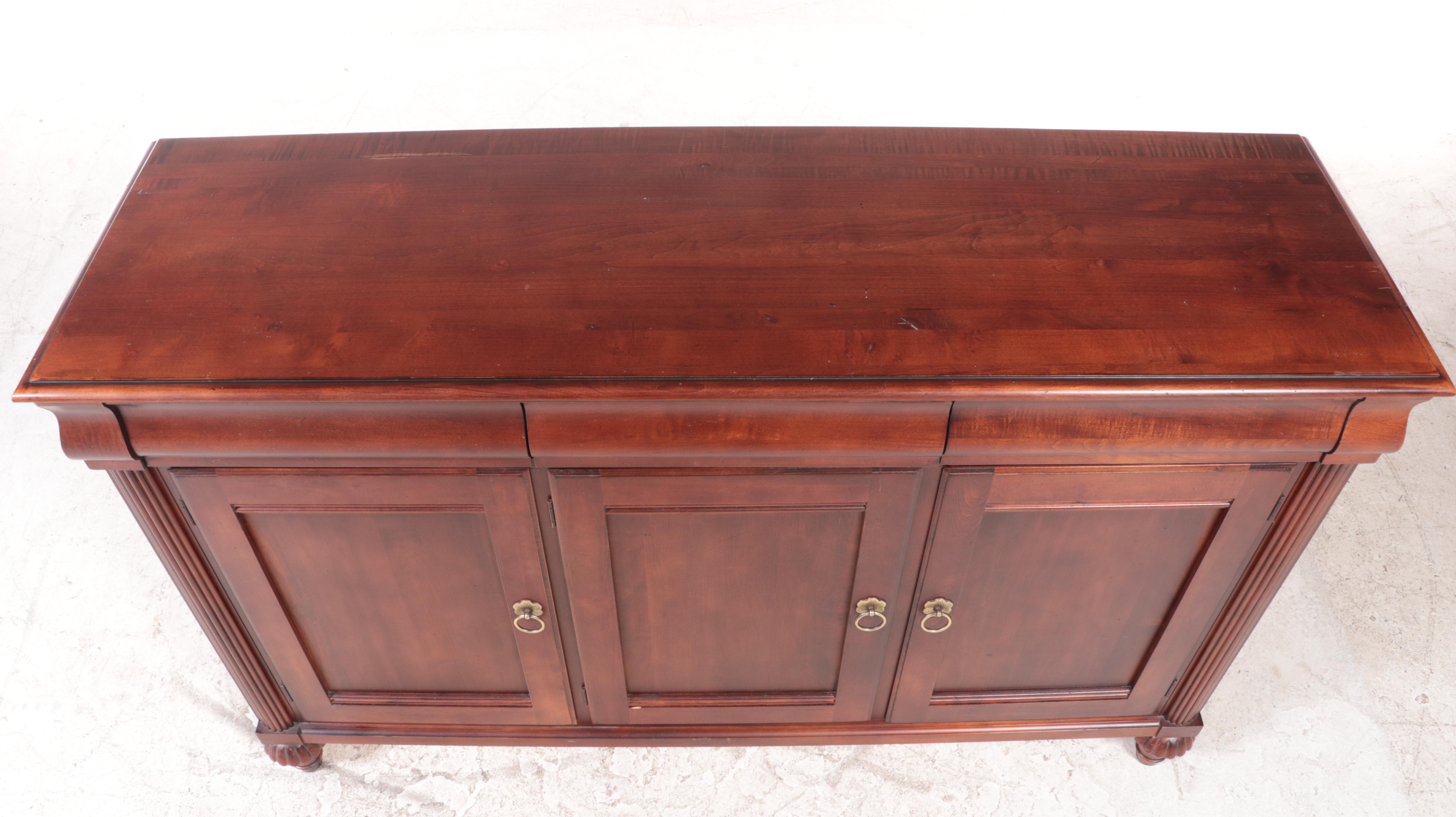 Ethan Allen British Colonial Style Maple Buffet | Everything But The House