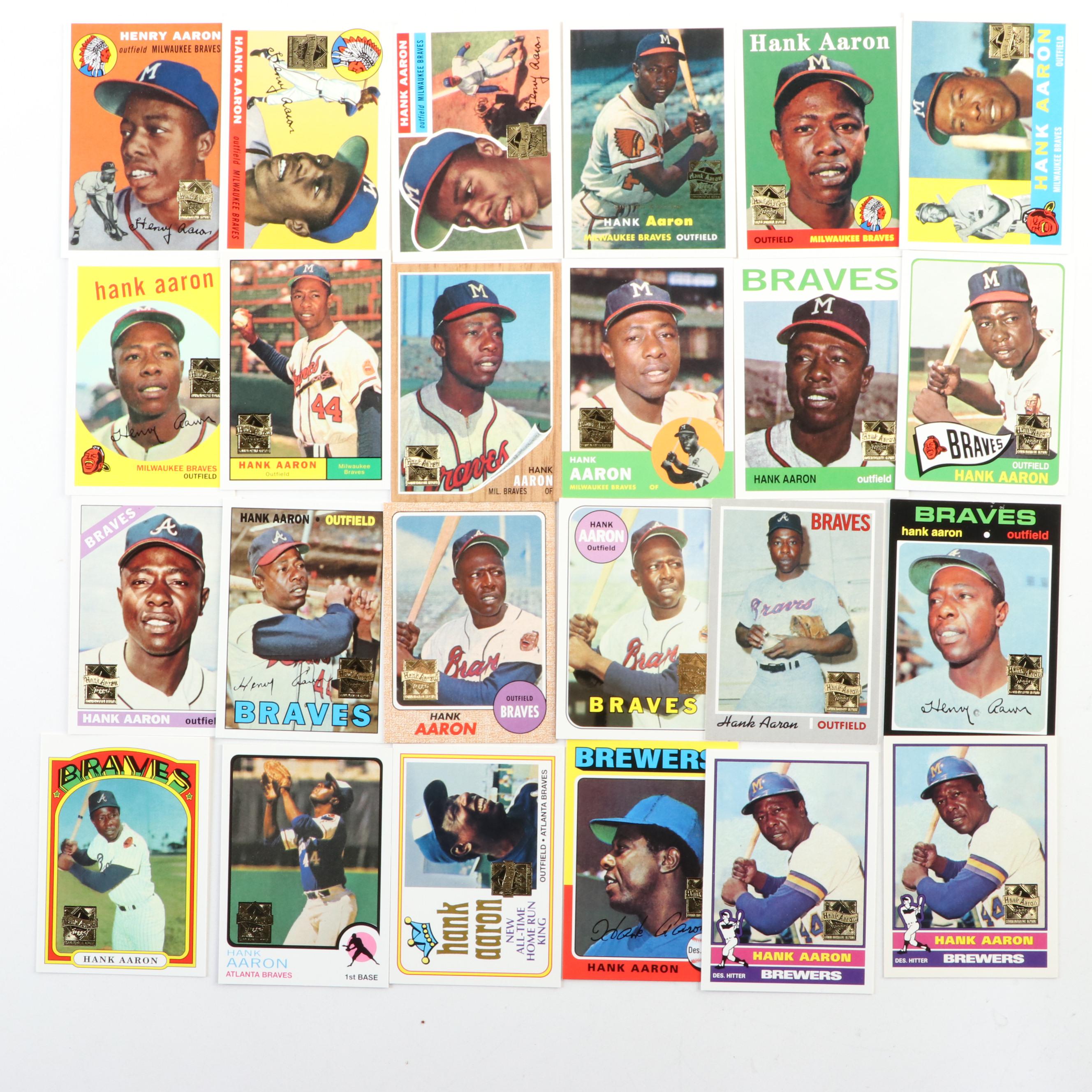 Topps, Other Reprint Baseball Cards With Mantle, Mays, Aaron, More ...