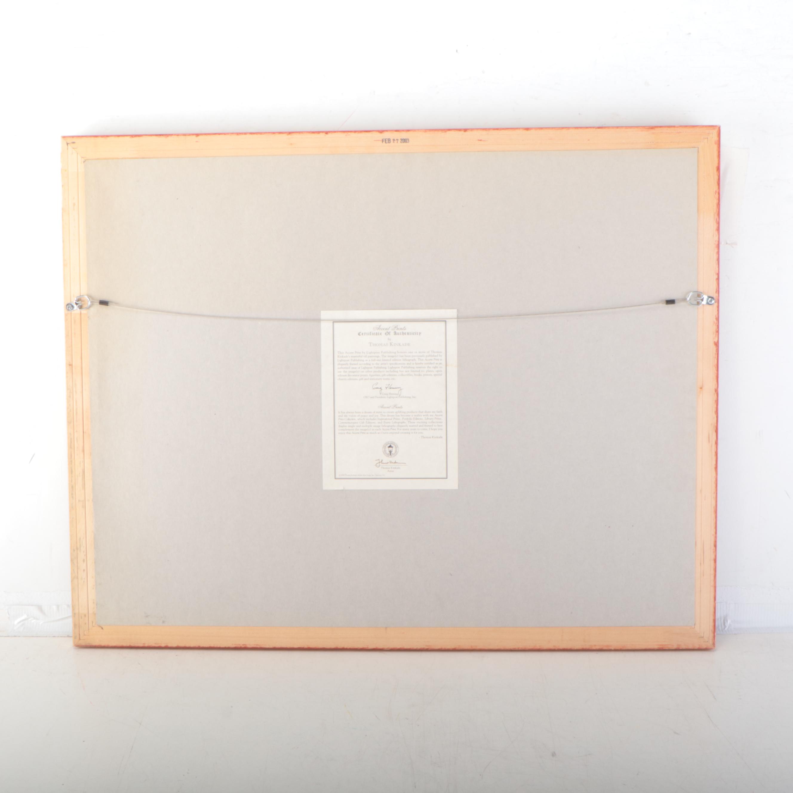 Offset Lithograph After Thomas Kinkade "The Light of Freedom" | EBTH