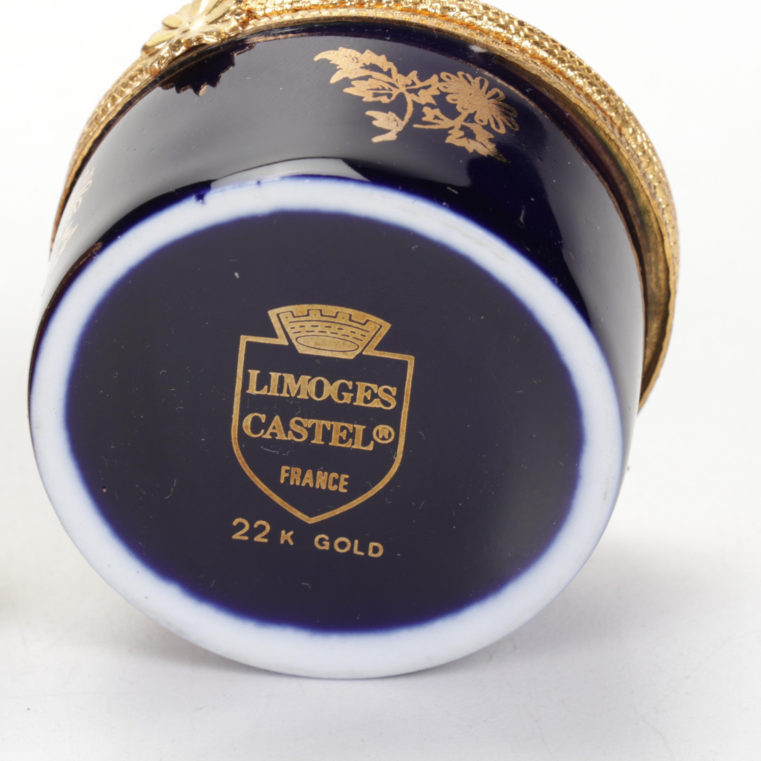 Rochard, Castel and Other Porcelain Limoges Boxes | EBTH